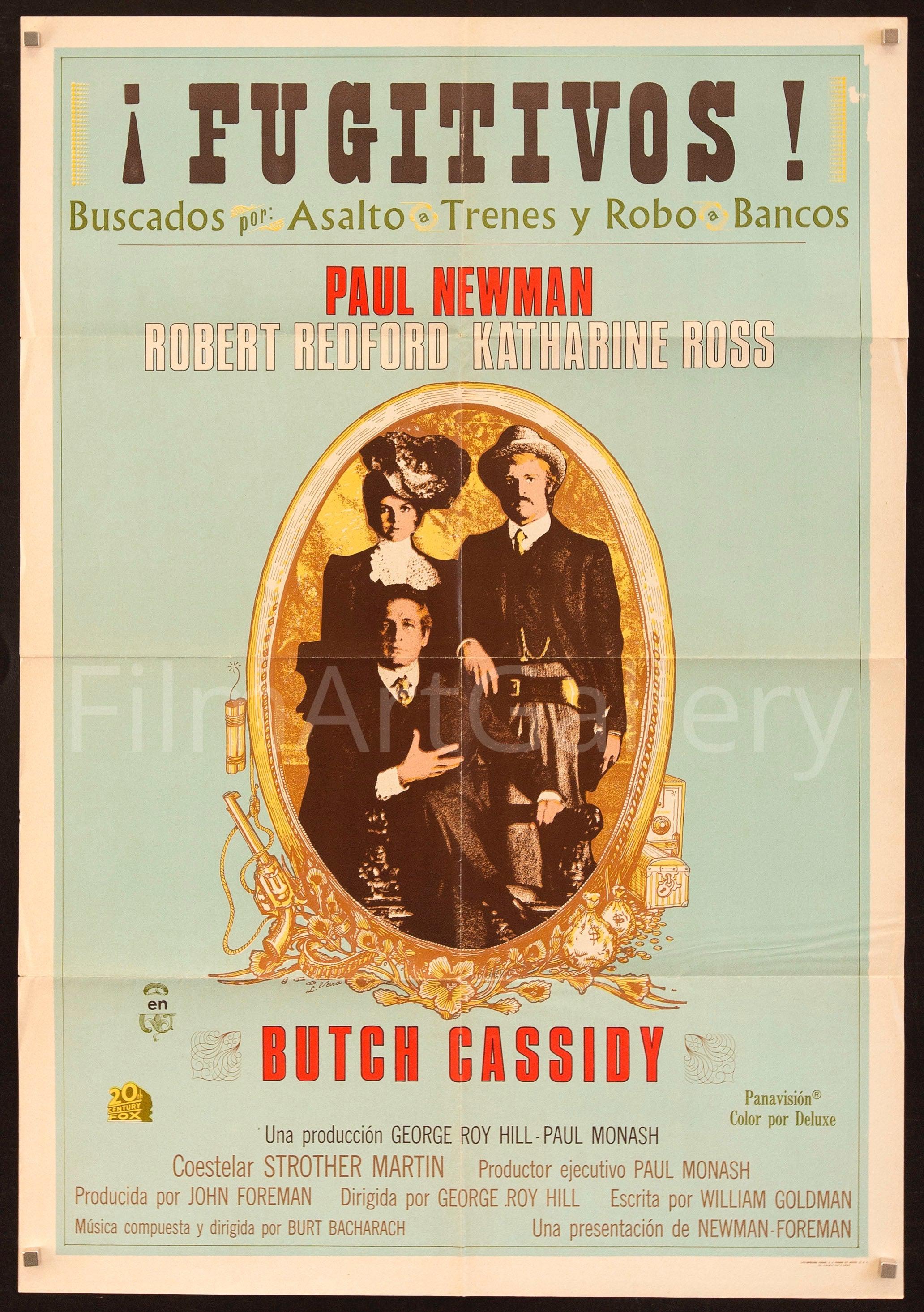 Butch Cassidy and the Sundance Kid Movie Poster 1969 1 Sheet