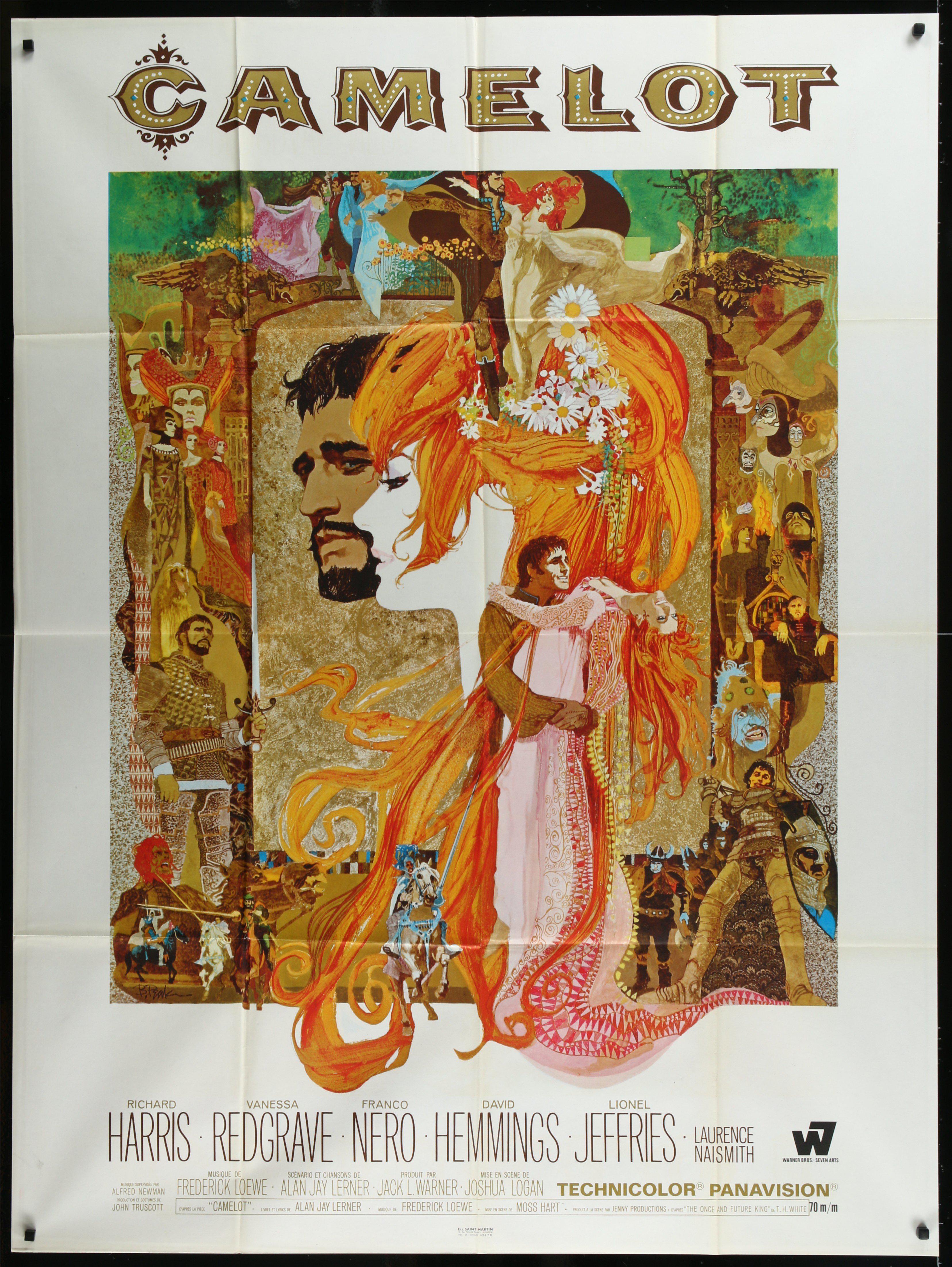 Camelot Movie Poster 1968 French 1 panel (47x63)