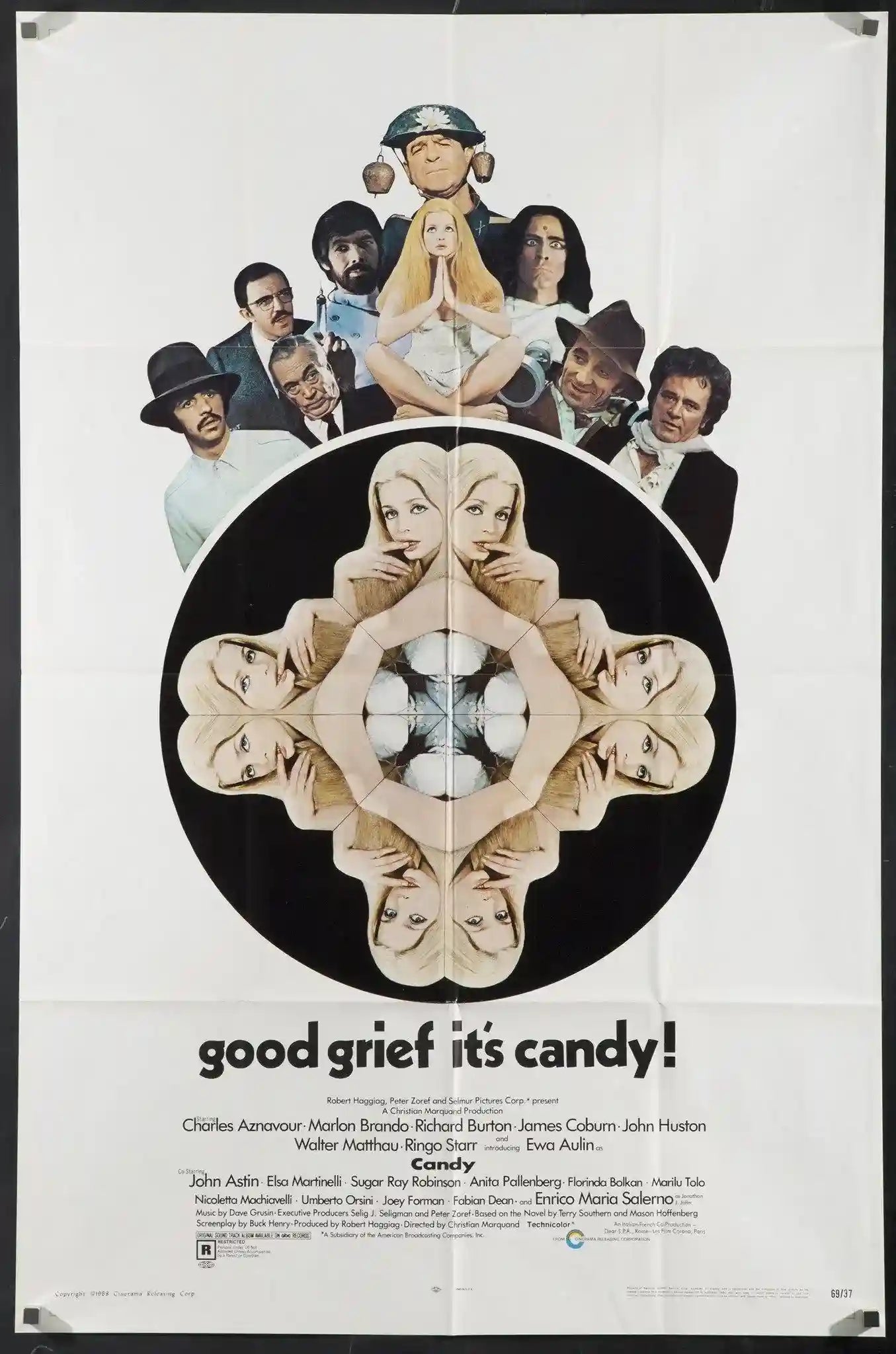 Candy Movie Poster 1969 1 Sheet (27x41)