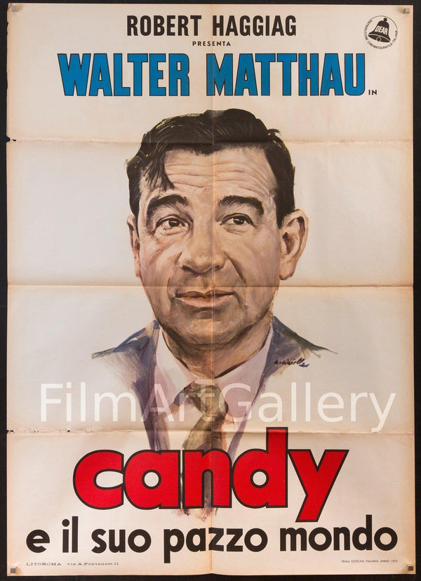 Candy Movie Poster 1970 Italian 2 Foglio (39x55)