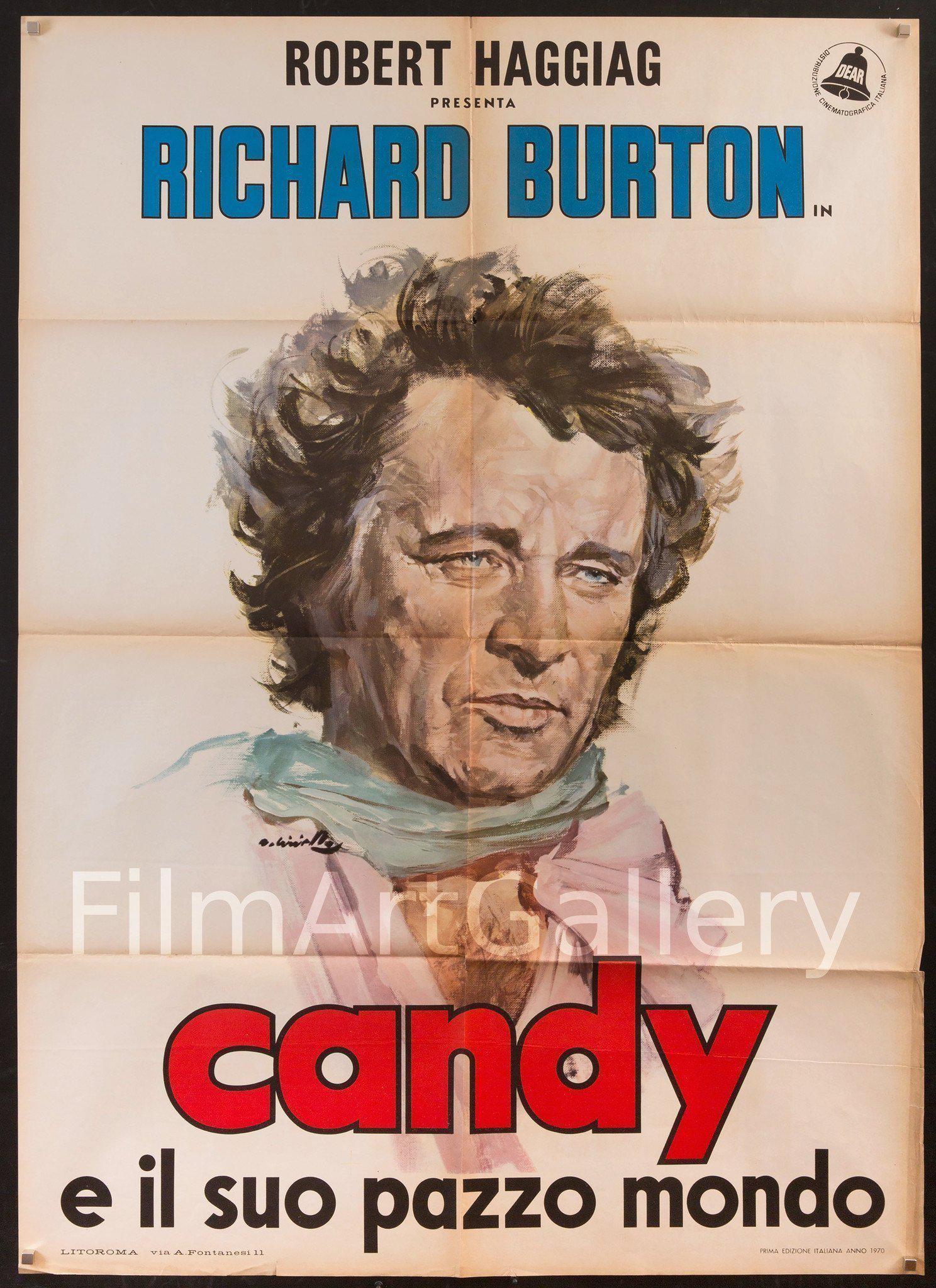 Candy Movie Poster 1970 Italian 2 Foglio (39x55)