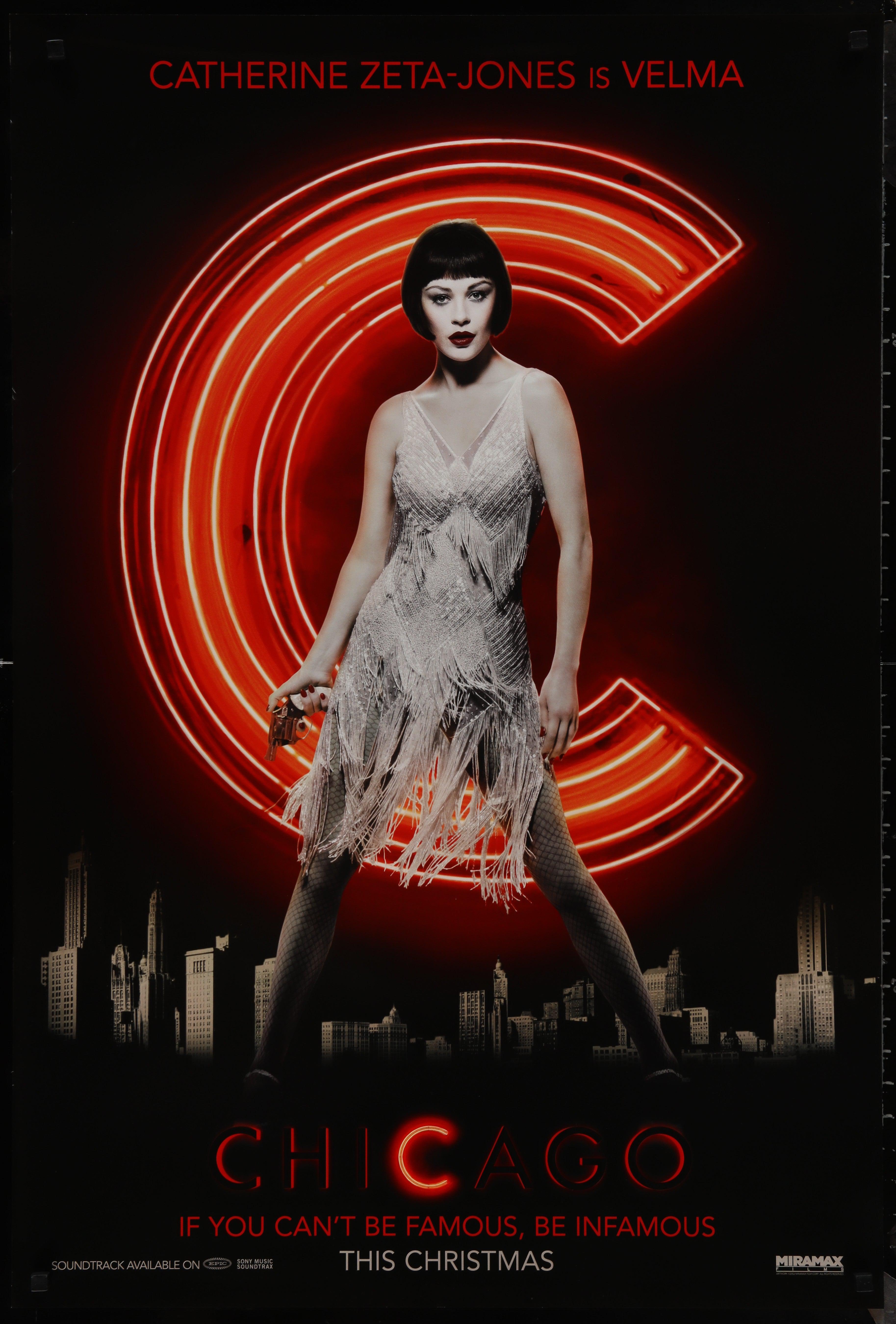Chicago Movie Poster 2002 1 Sheet (27x41)
