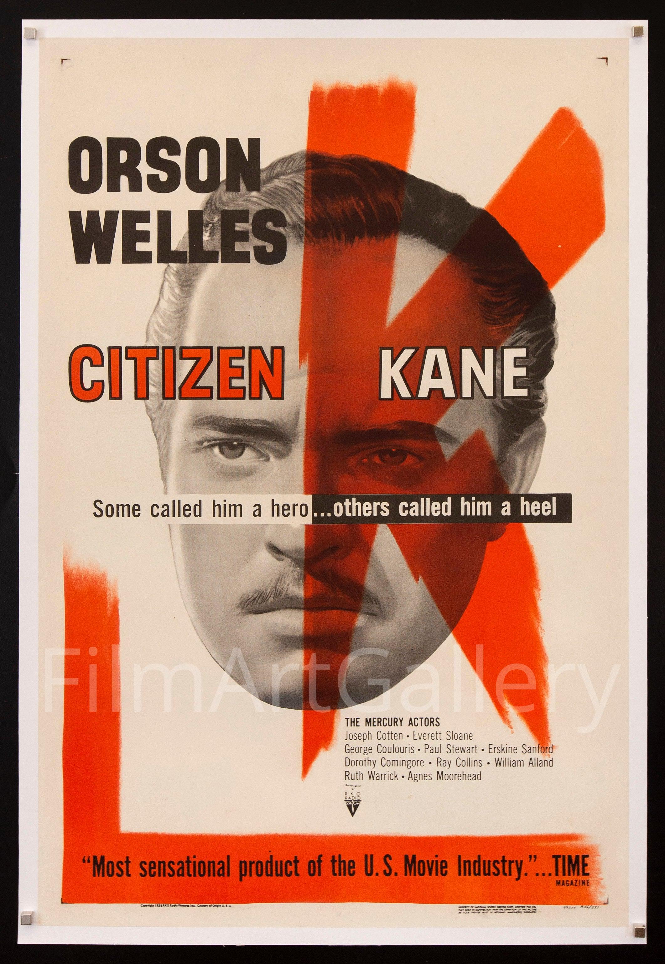 Citizen Kane Movie Poster Original Movie Poster – Citizen Kane