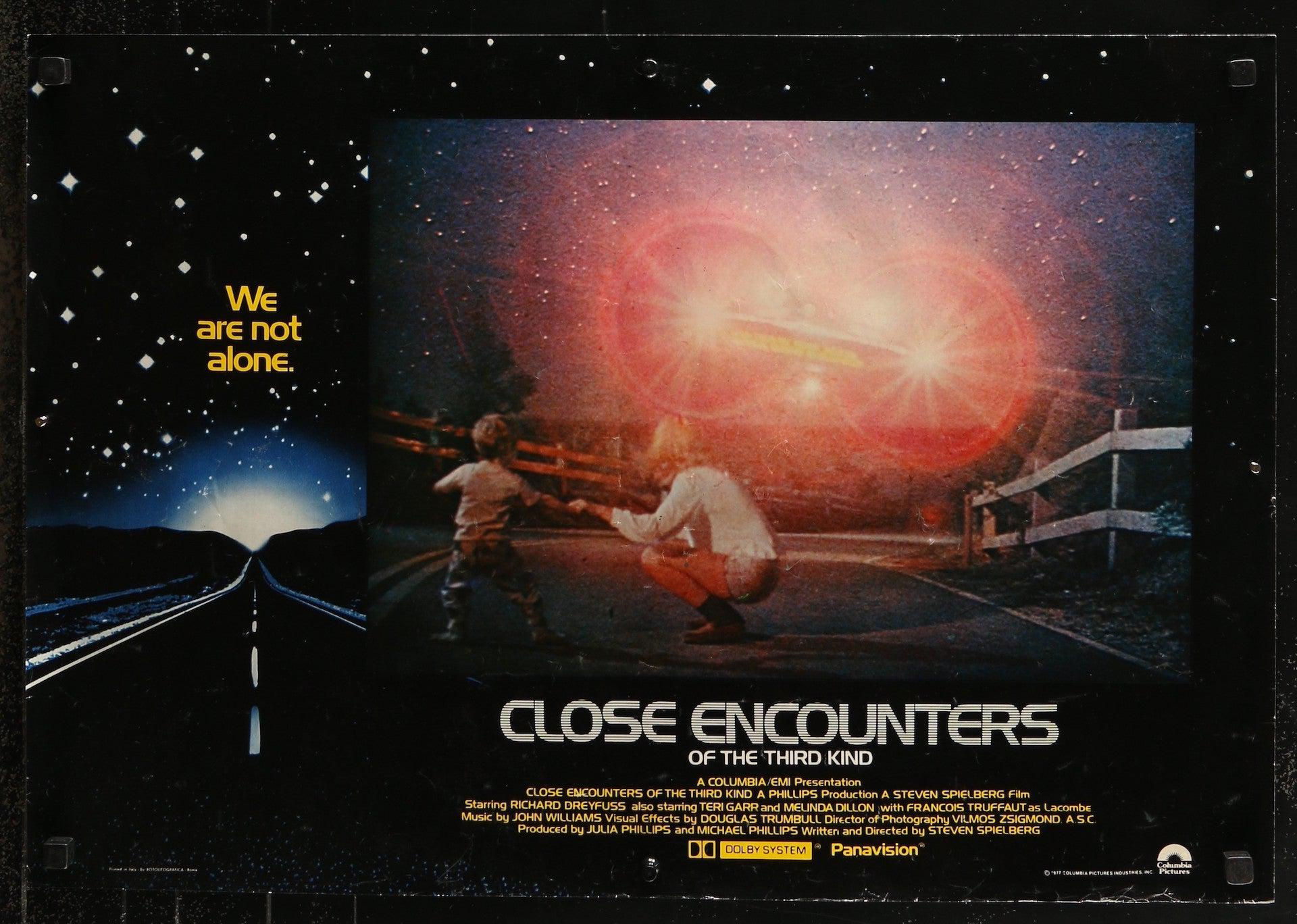 Close Encounters of the Third 3rd Kind Movie Poster 1978 Italian