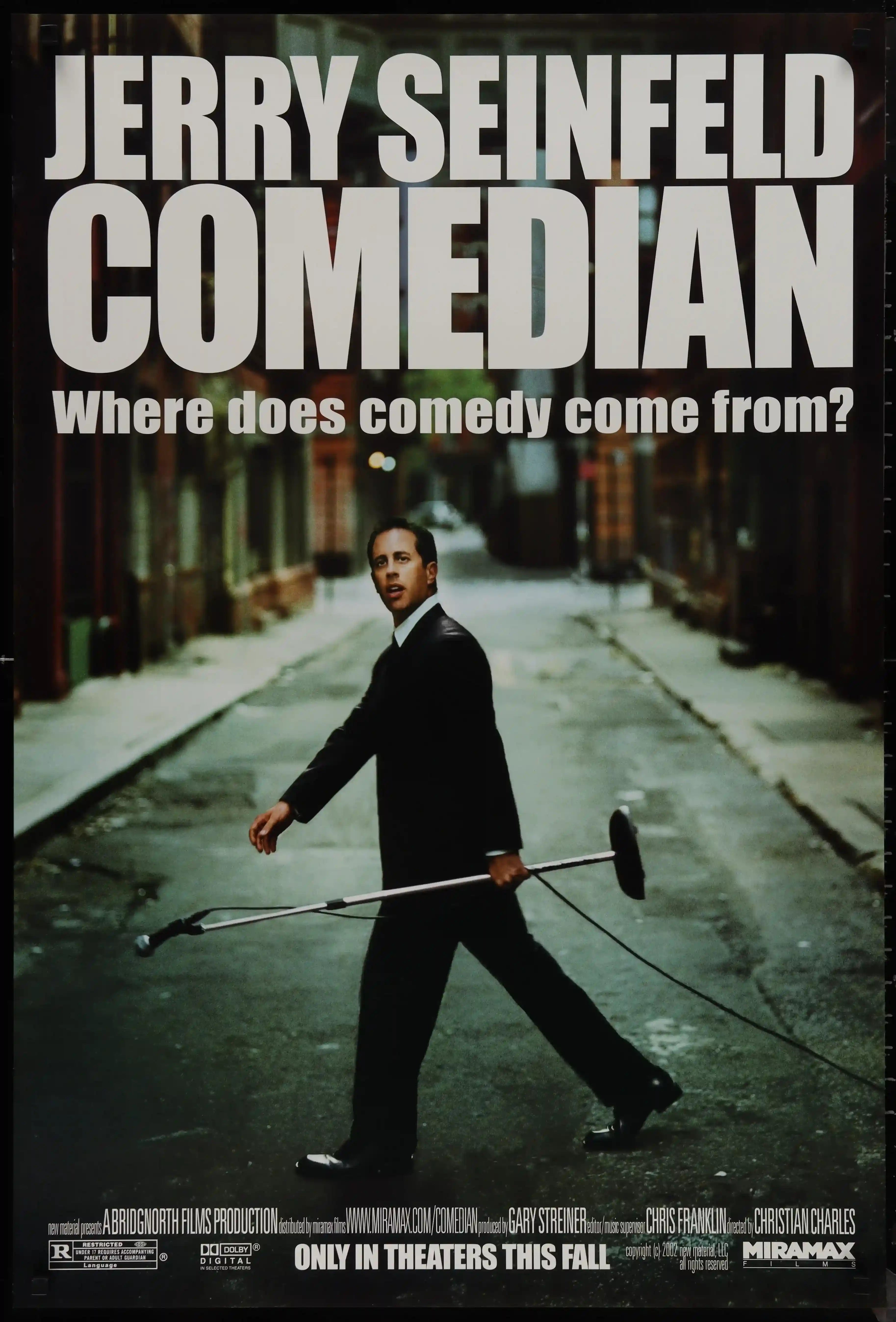 Comedian Movie Poster 2002 1 Sheet (27x41)