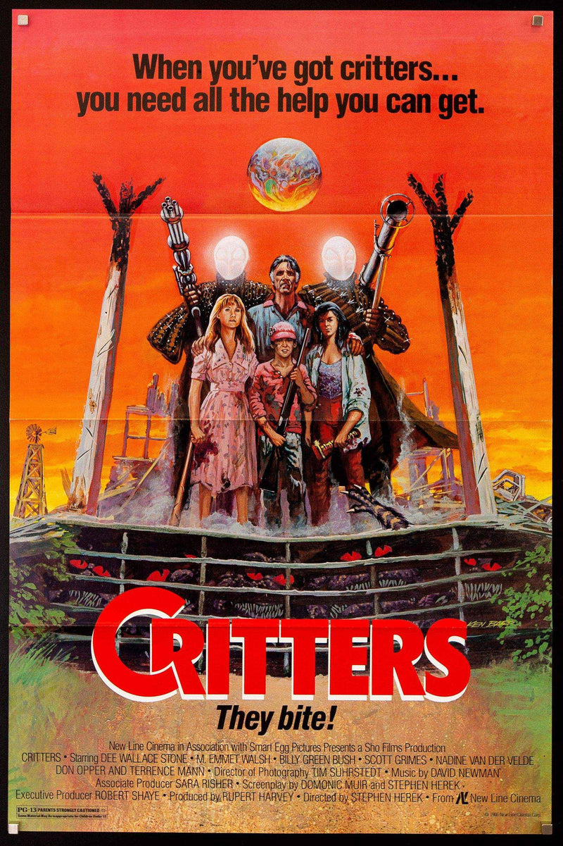 Critters Movie Poster 1986 1 Sheet (27x41)