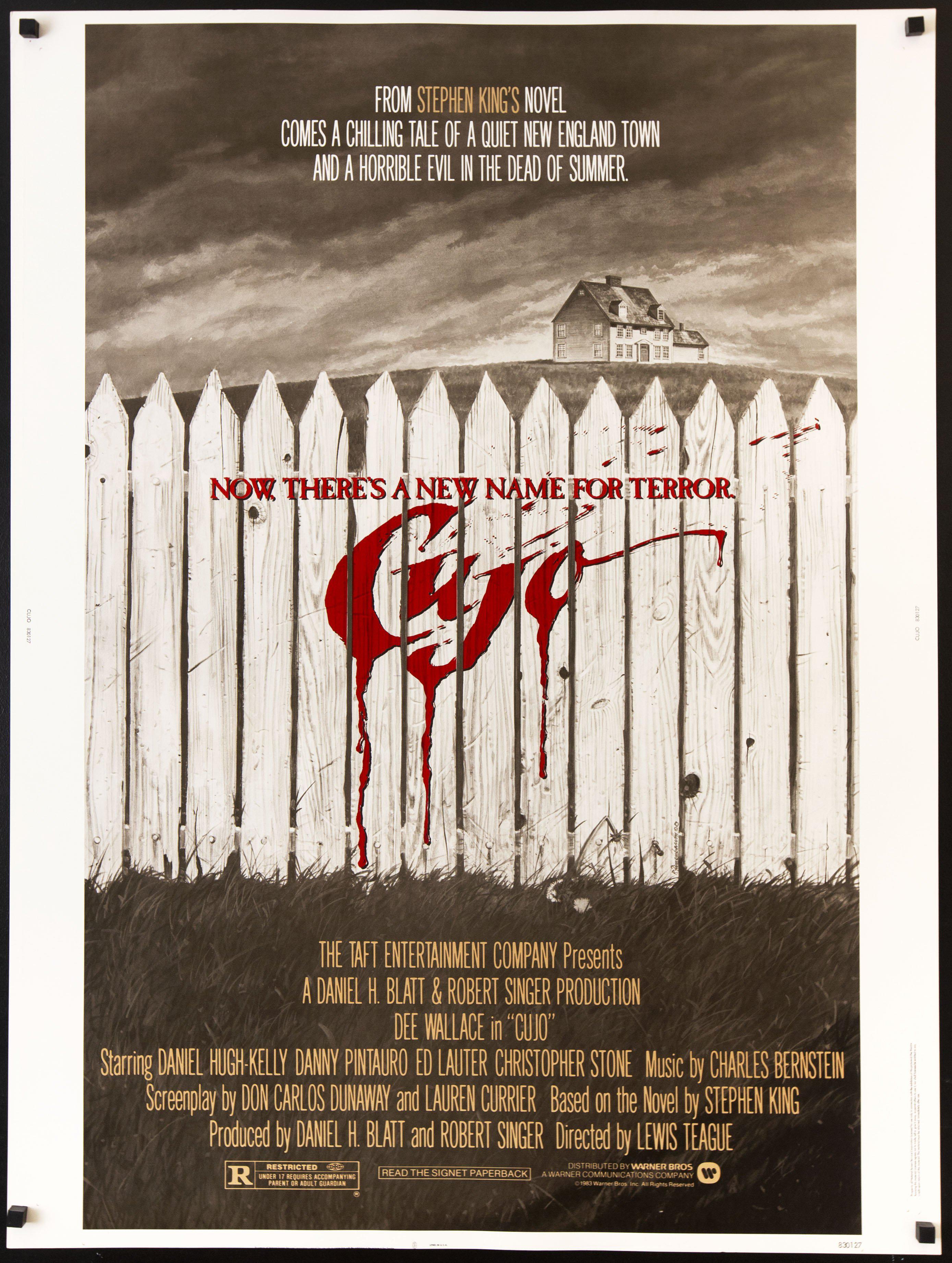 Cujo Movie Poster 1983 30x40