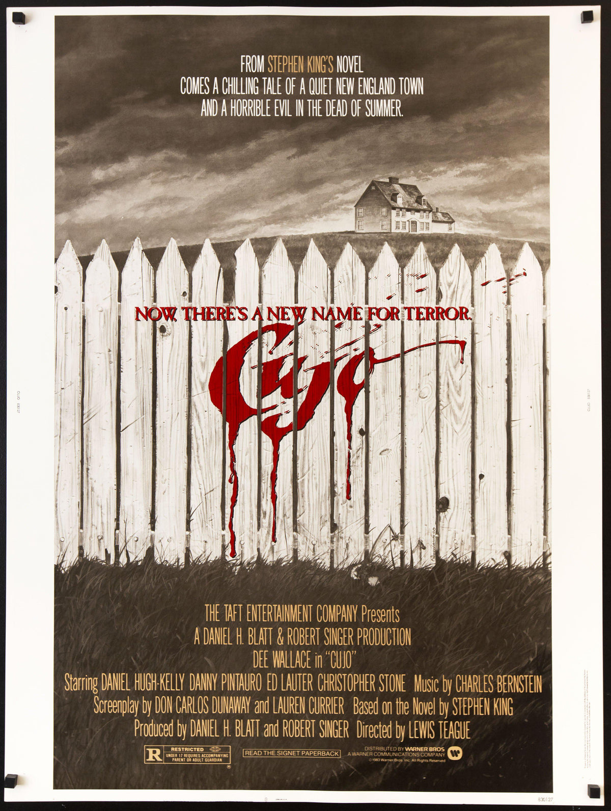 Cujo Movie Poster 1983 30x40