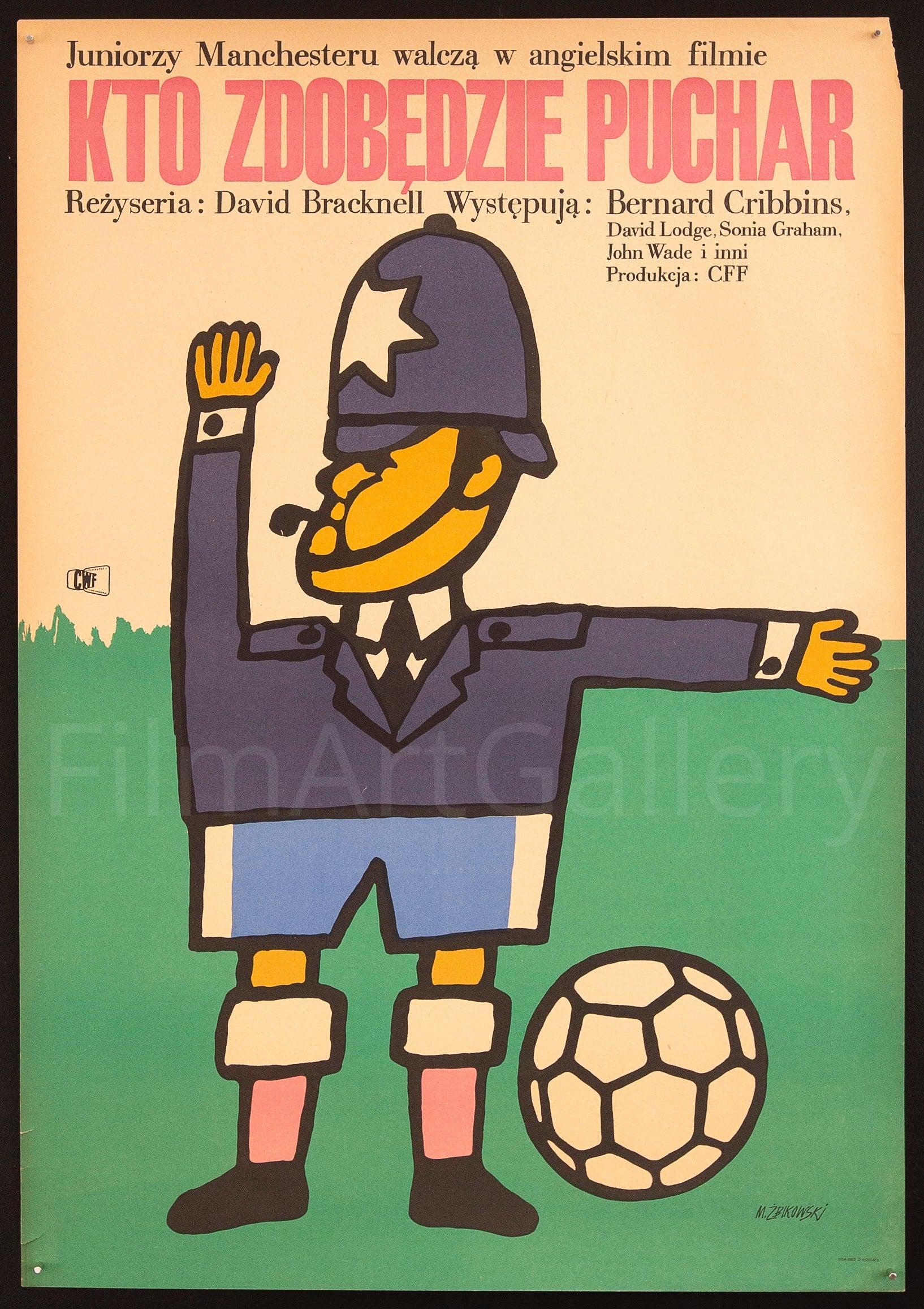 Cup Fever Movie Poster 1967 Polish A1 (23x33)