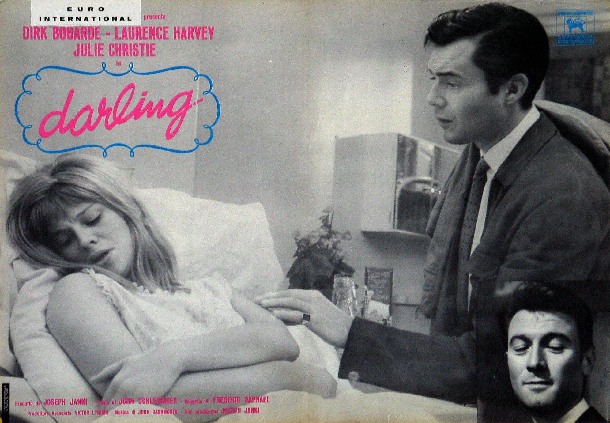 Darling Movie Poster 1965 Italian Photobusta (18x26)