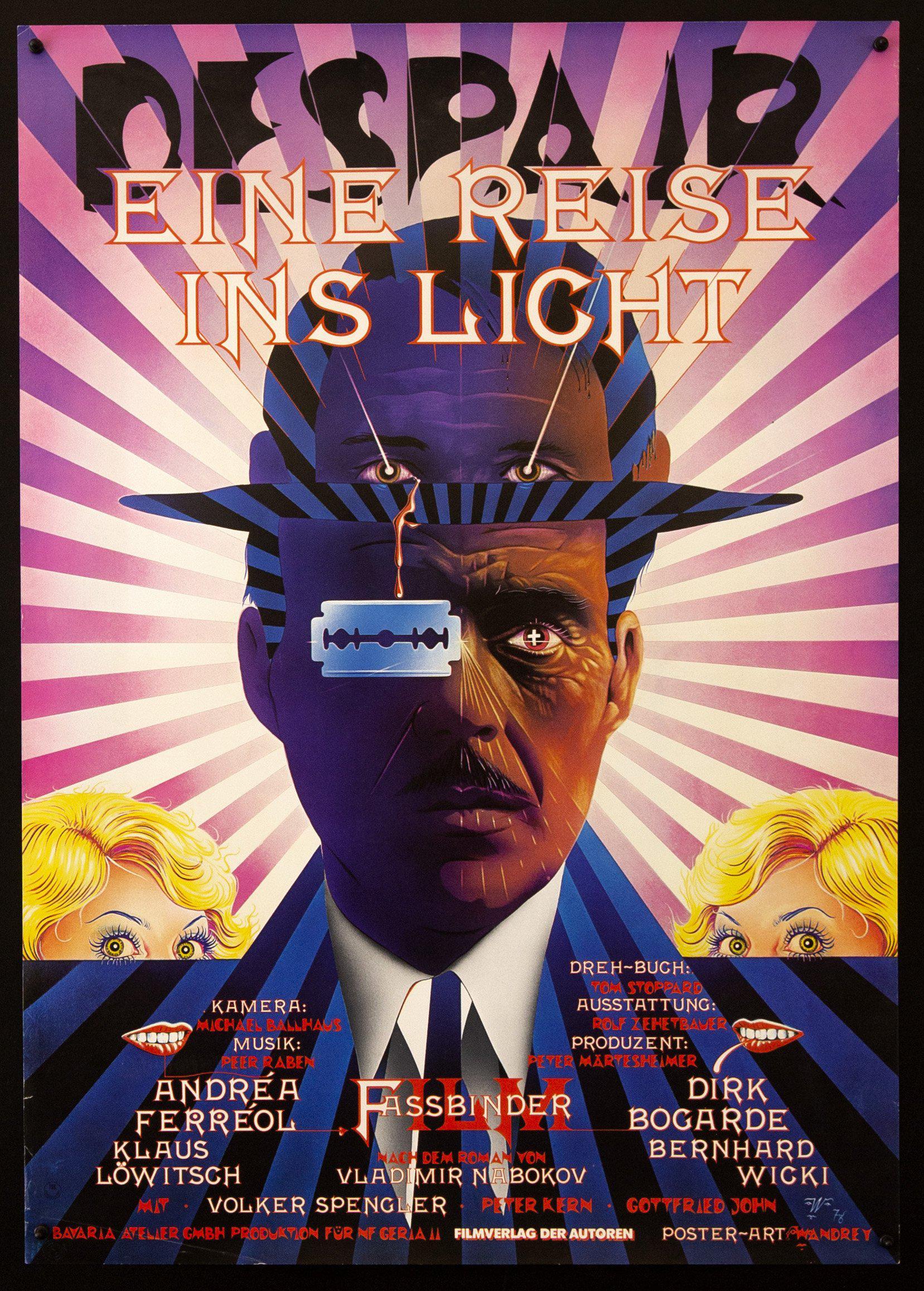 Despair Movie Poster 1978 German A1 (23x33)