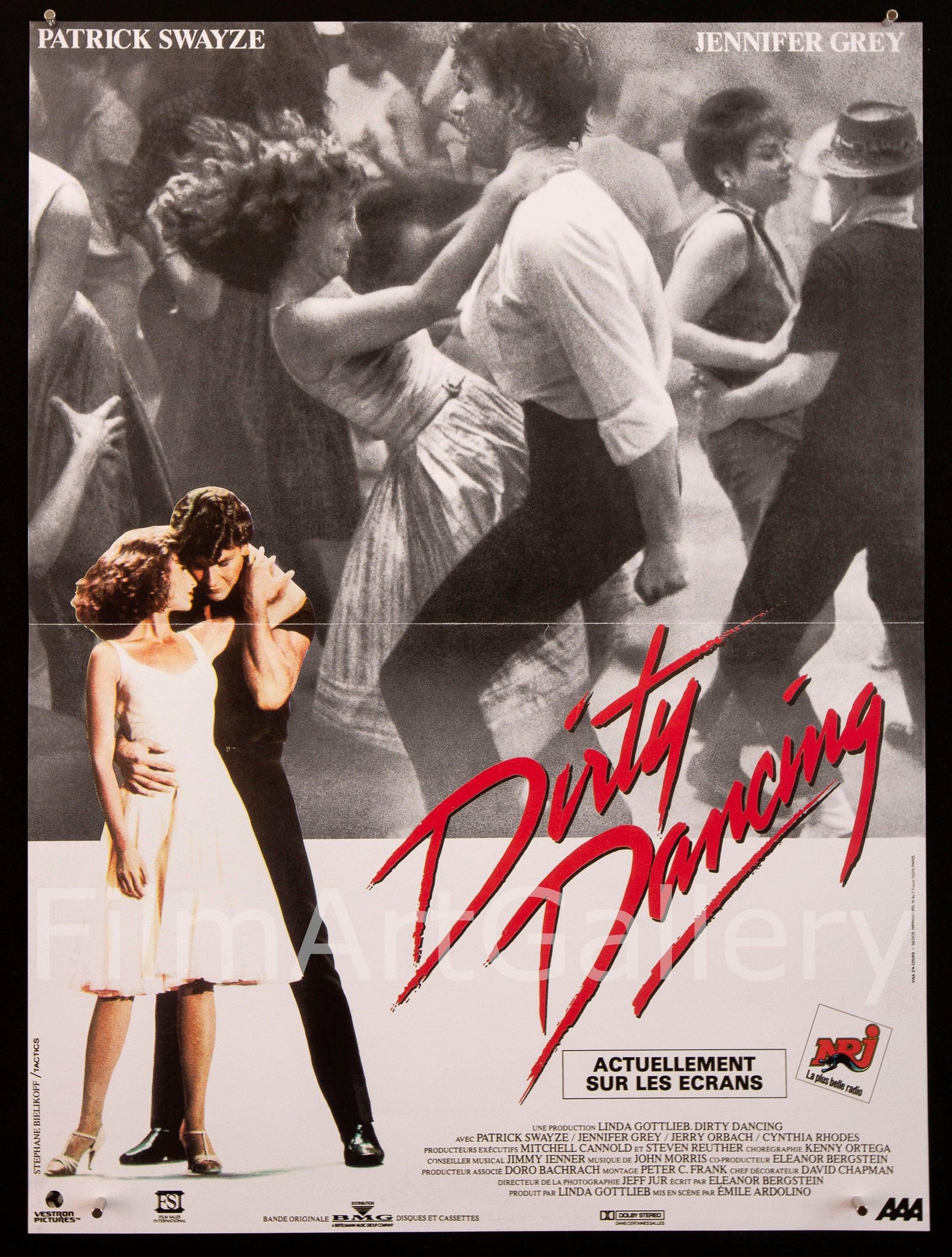 Dirty Dancing Movie Poster 1987 French Mini (16x23)