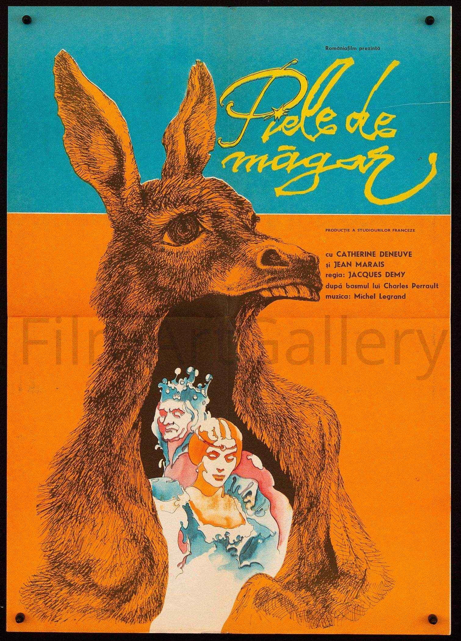 Donkey Skin (Peau D'Ane) Movie Poster 1970 18x26