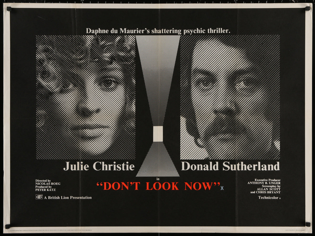 Don't Look Now Movie Poster 1973 British Quad (30x40)
