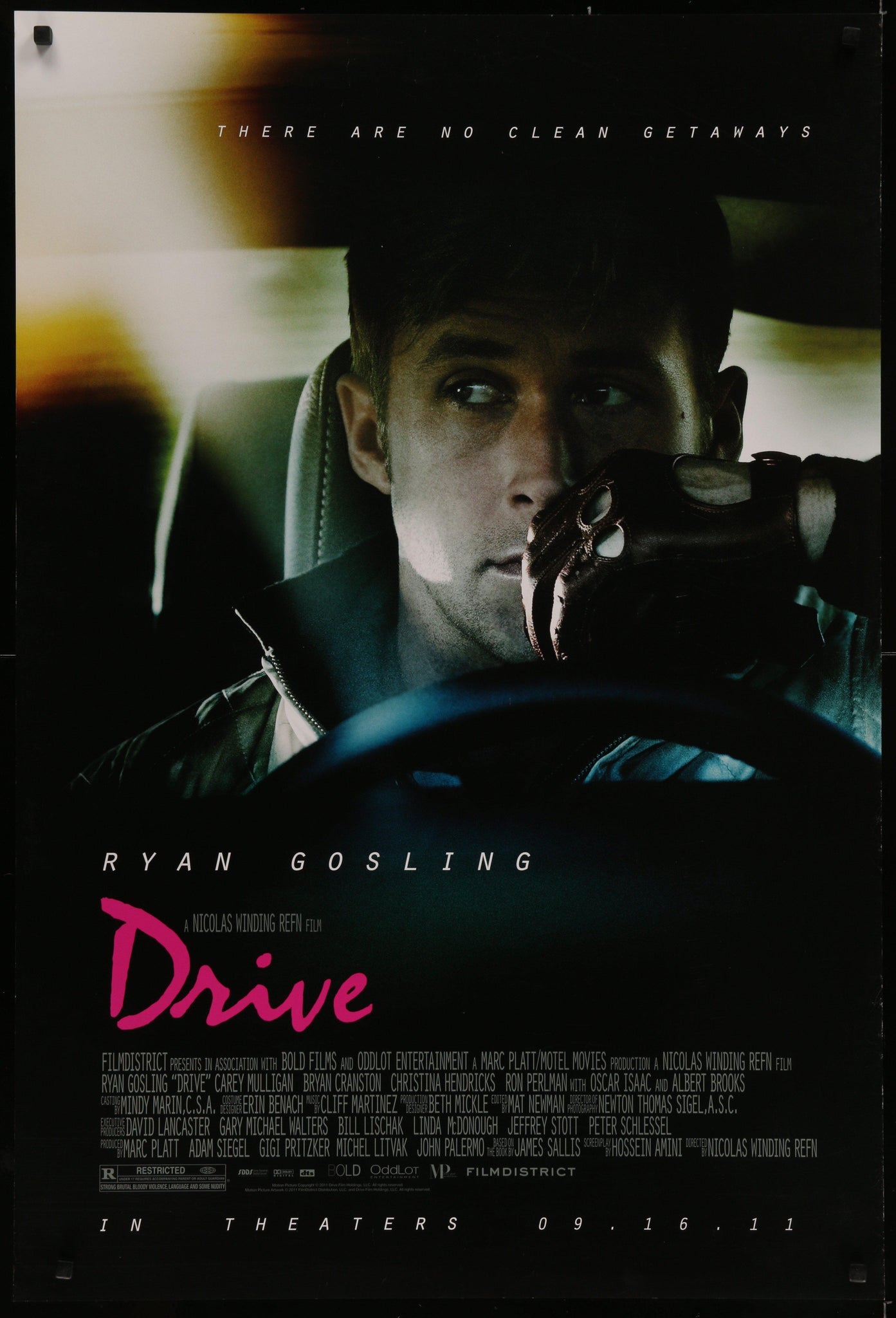 Drive Movie Poster 2011 1 Sheet (27x41) - Film Art Gallery
