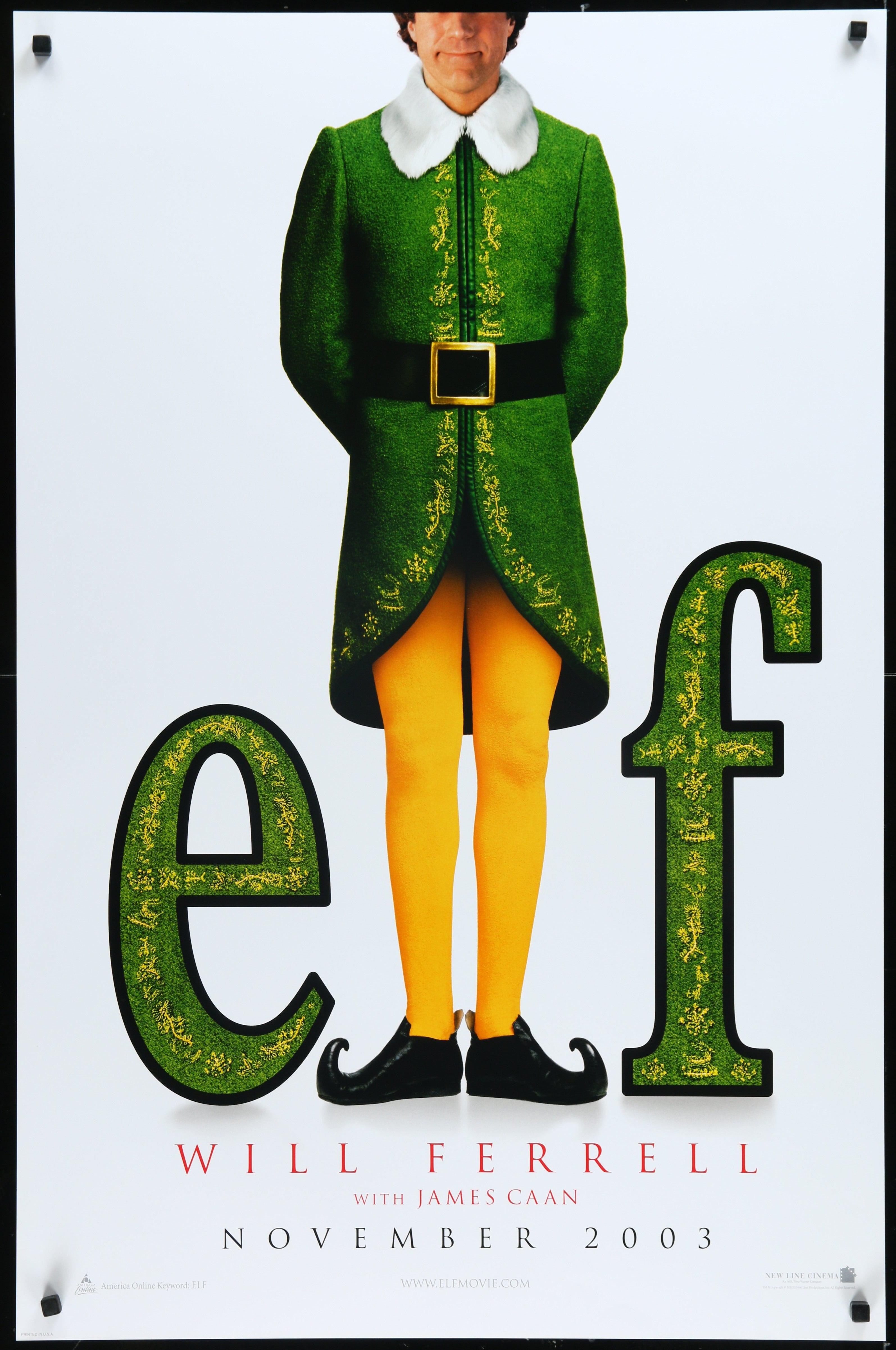 Elf Movie Poster 2003 1 Sheet (27x41)