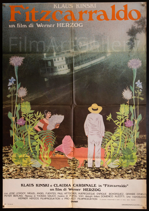 Fitzcarraldo Movie Poster 1982 Italian 2 Foglio (39x55)