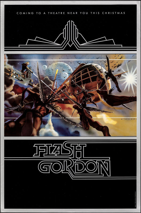 Flash Gordon Movie Poster 1980 25x38