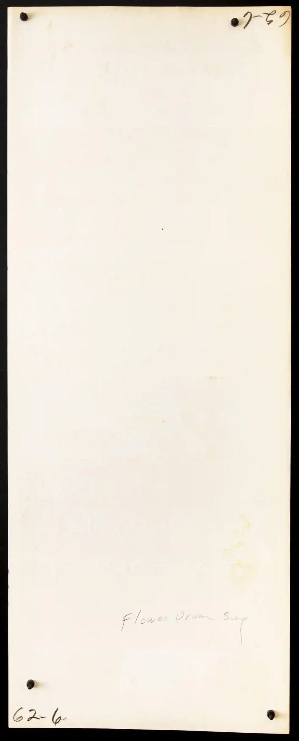 Flower Drum Song Movie Poster 1962 Insert (14x36)