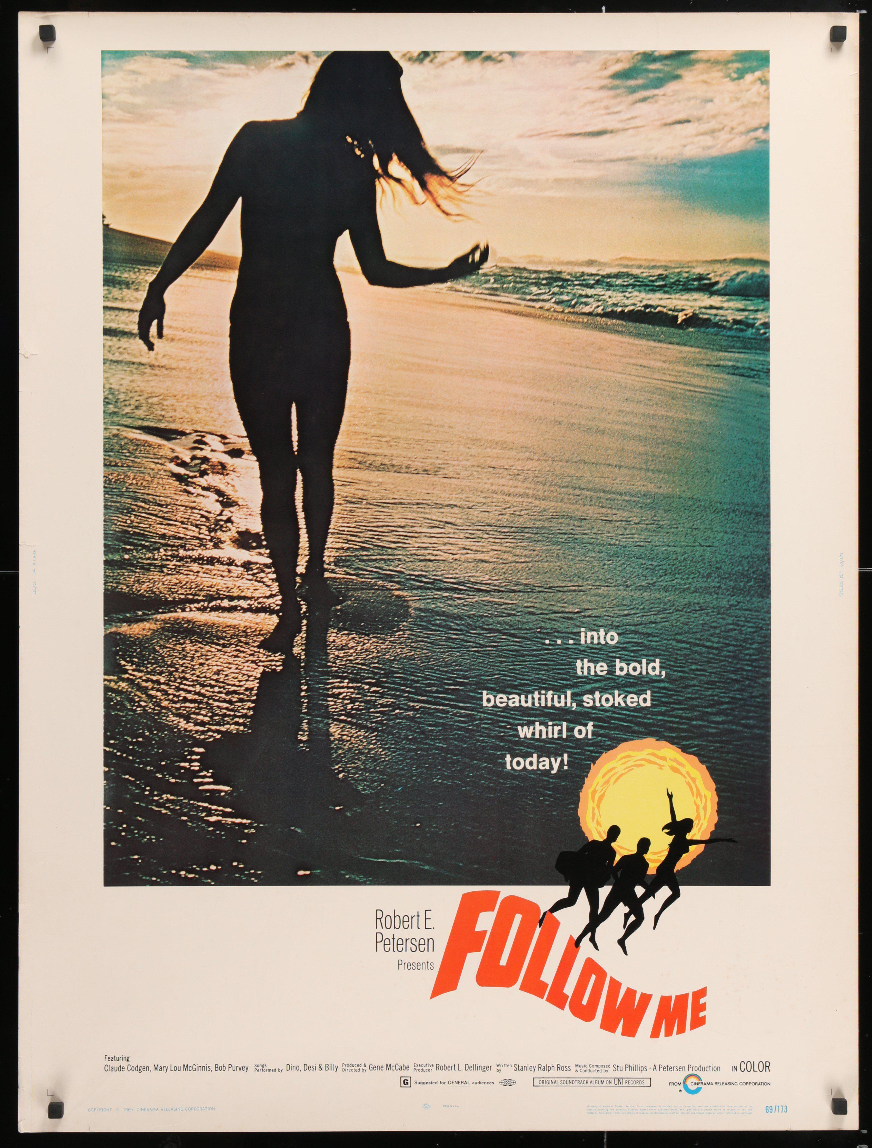 Follow Me Movie Poster 1969 30x40