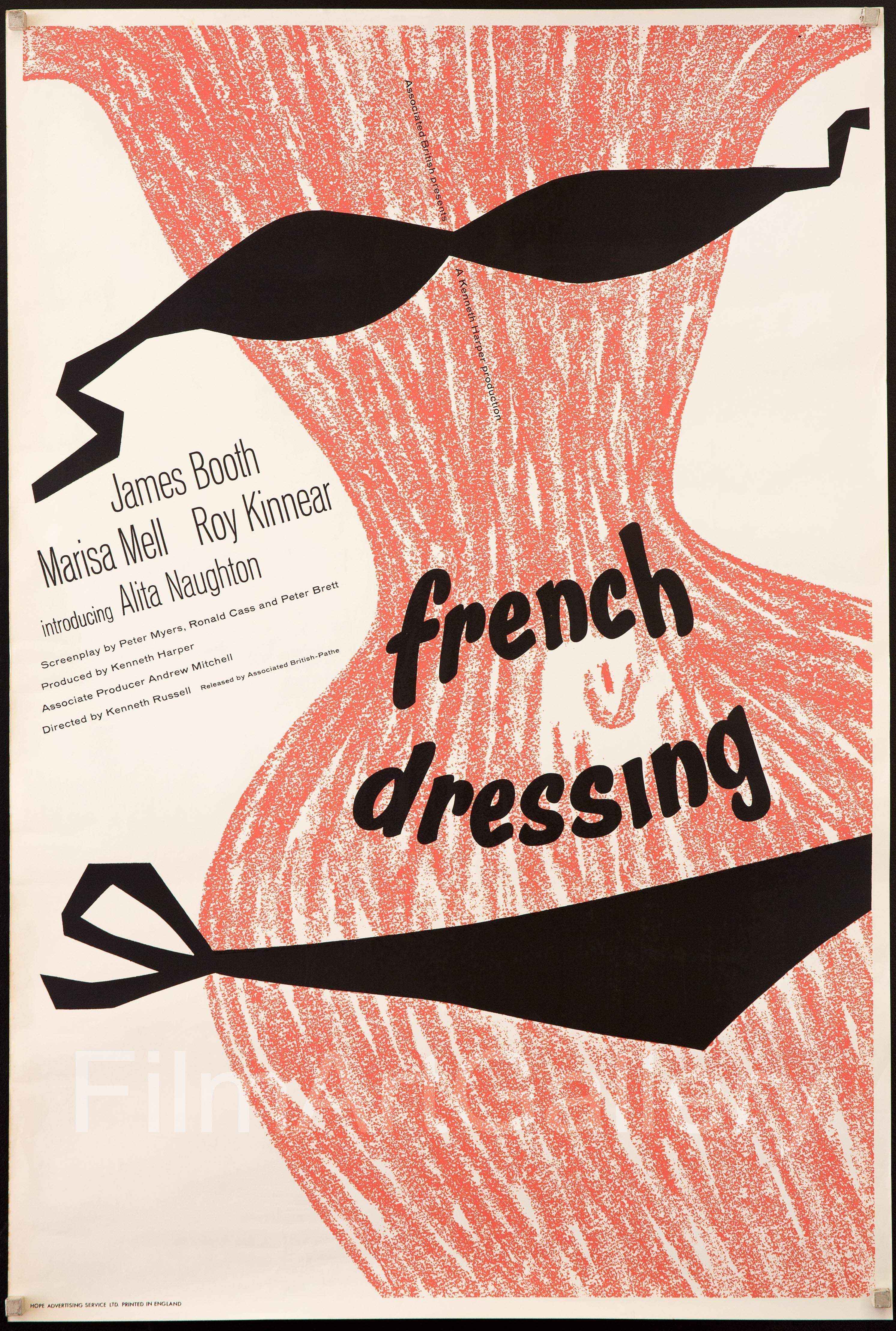 French Dressing Movie Poster 1964 1 Sheet (27x41)