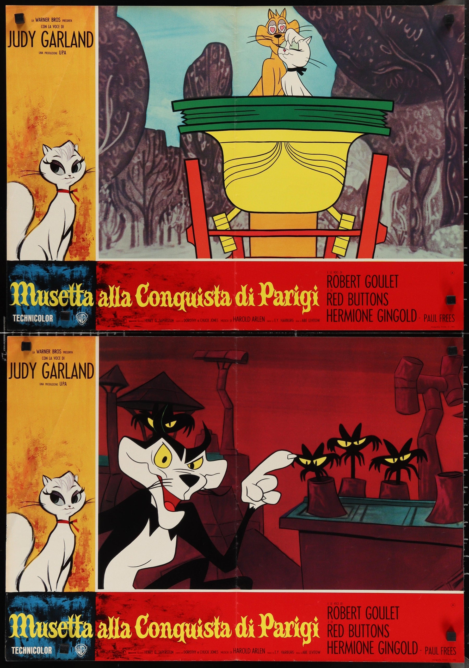 Gay Purr-ee (Musetta Alla Conquista Di Parigi) Movie Poster 1963