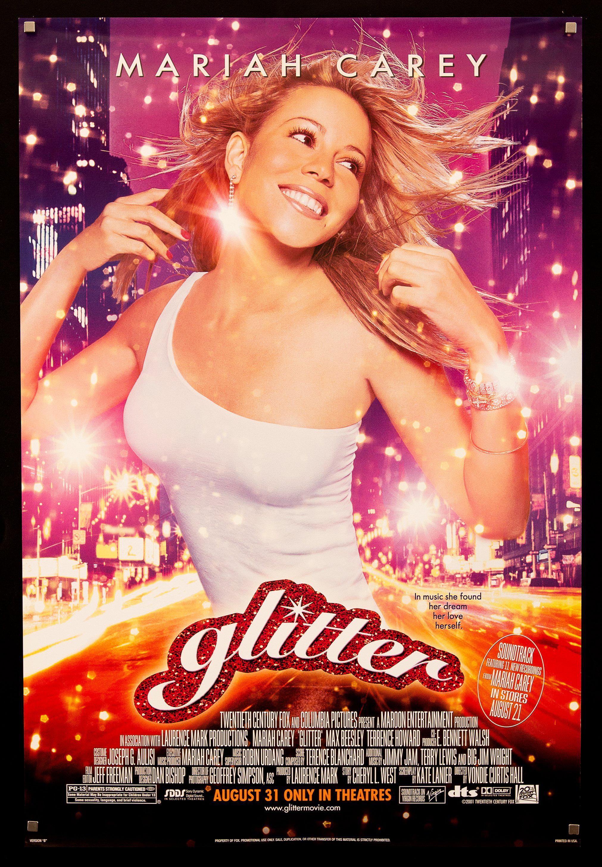 Glitter Movie Poster 2001 1 Sheet (27x41)