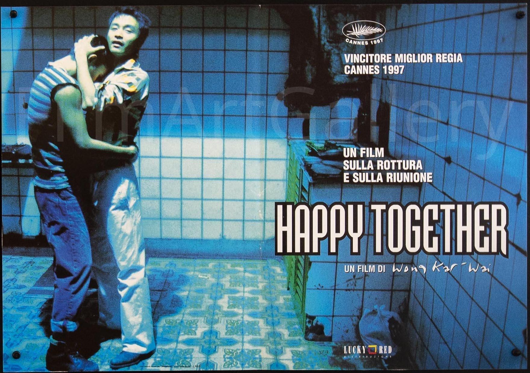 Happy Together Movie Poster 1997 Italian Photobusta (18x26)