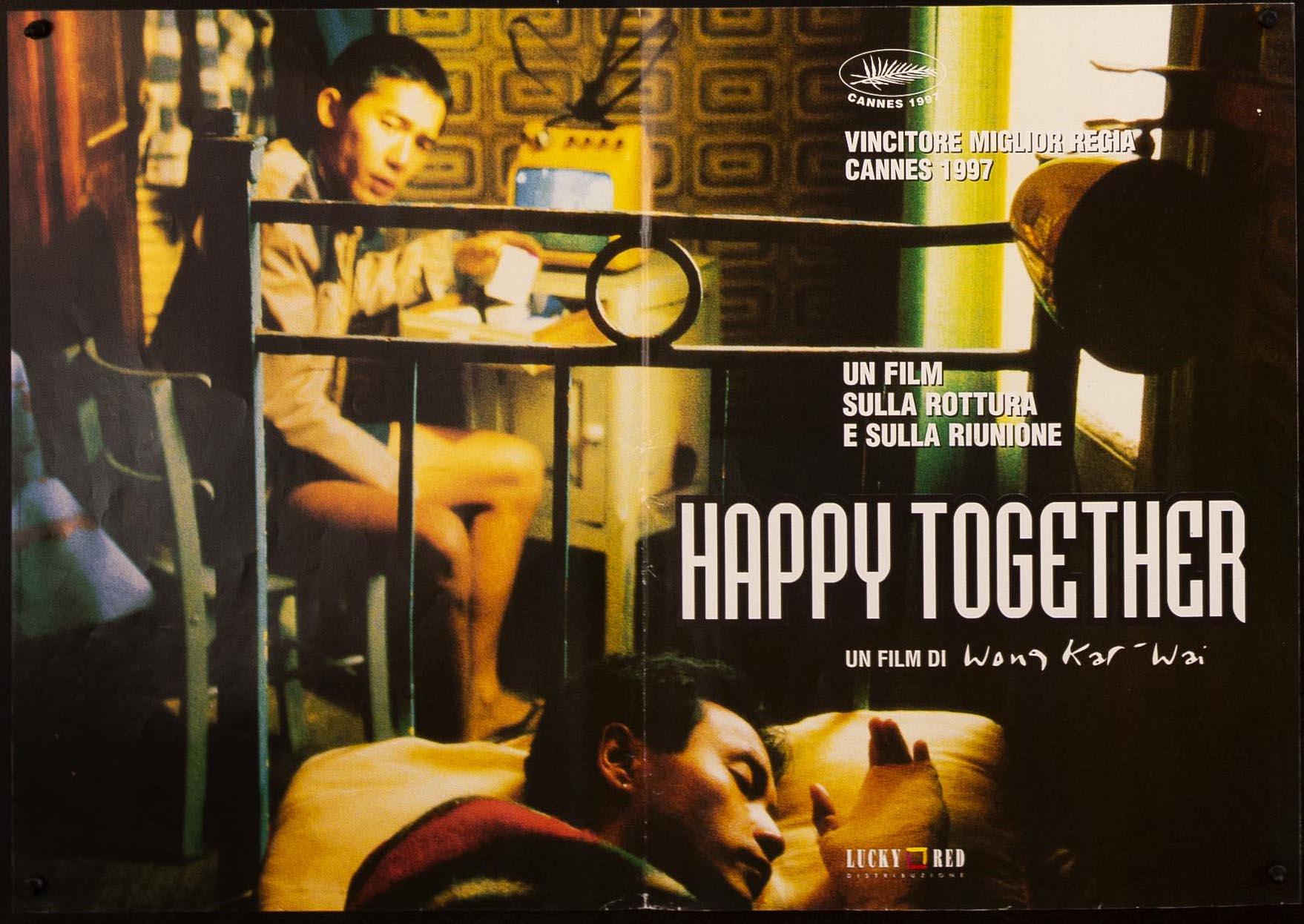 Happy Together Movie Poster 1997 Italian Photobusta (18x26)