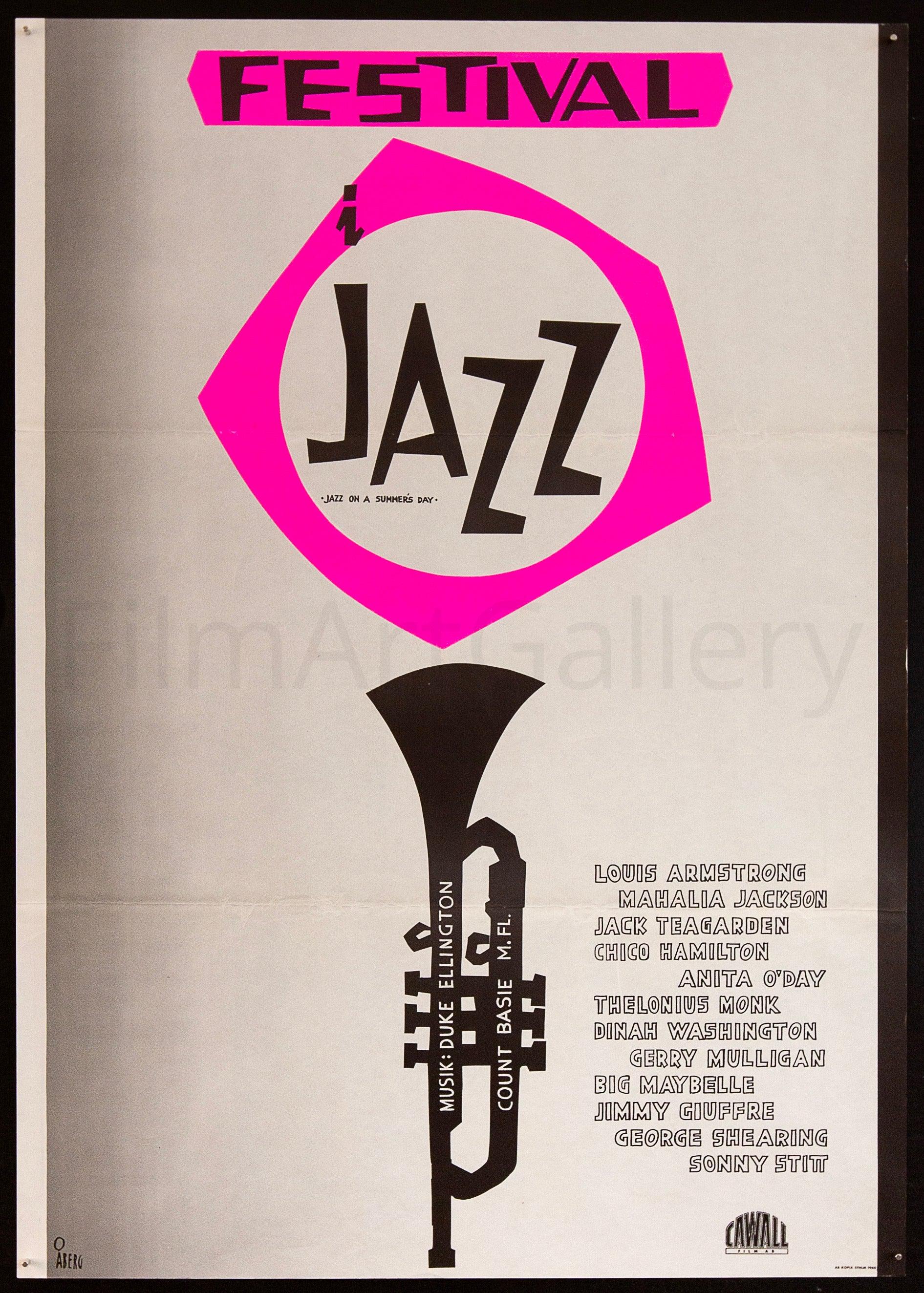 original jazz posters