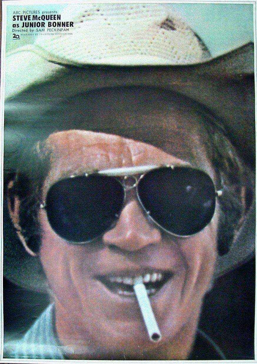 Junior Bonner Movie Poster 1972 Japanese 1 panel (20x29)