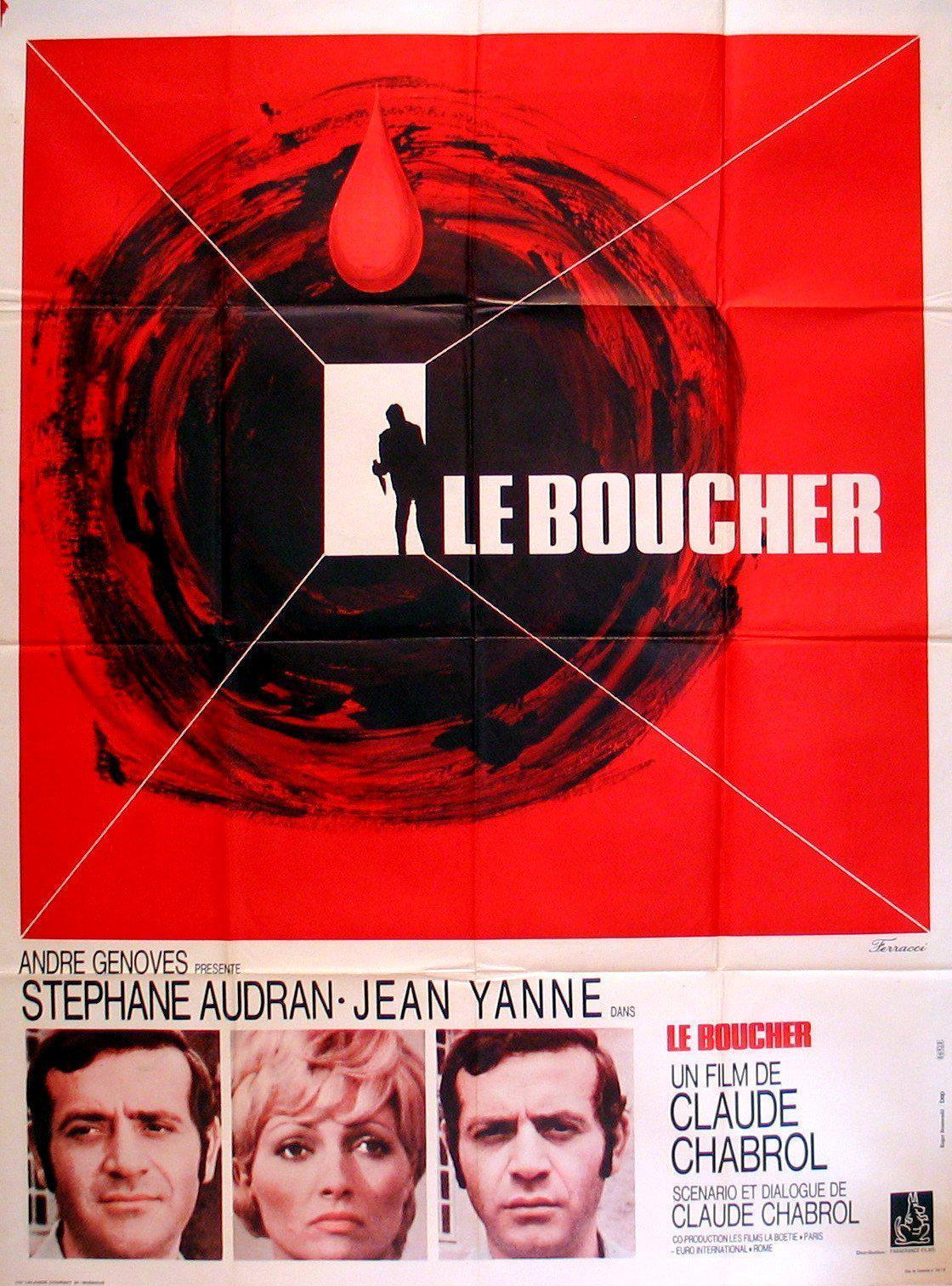 Le Boucher Movie Poster 1969 French 1 panel (47x63)