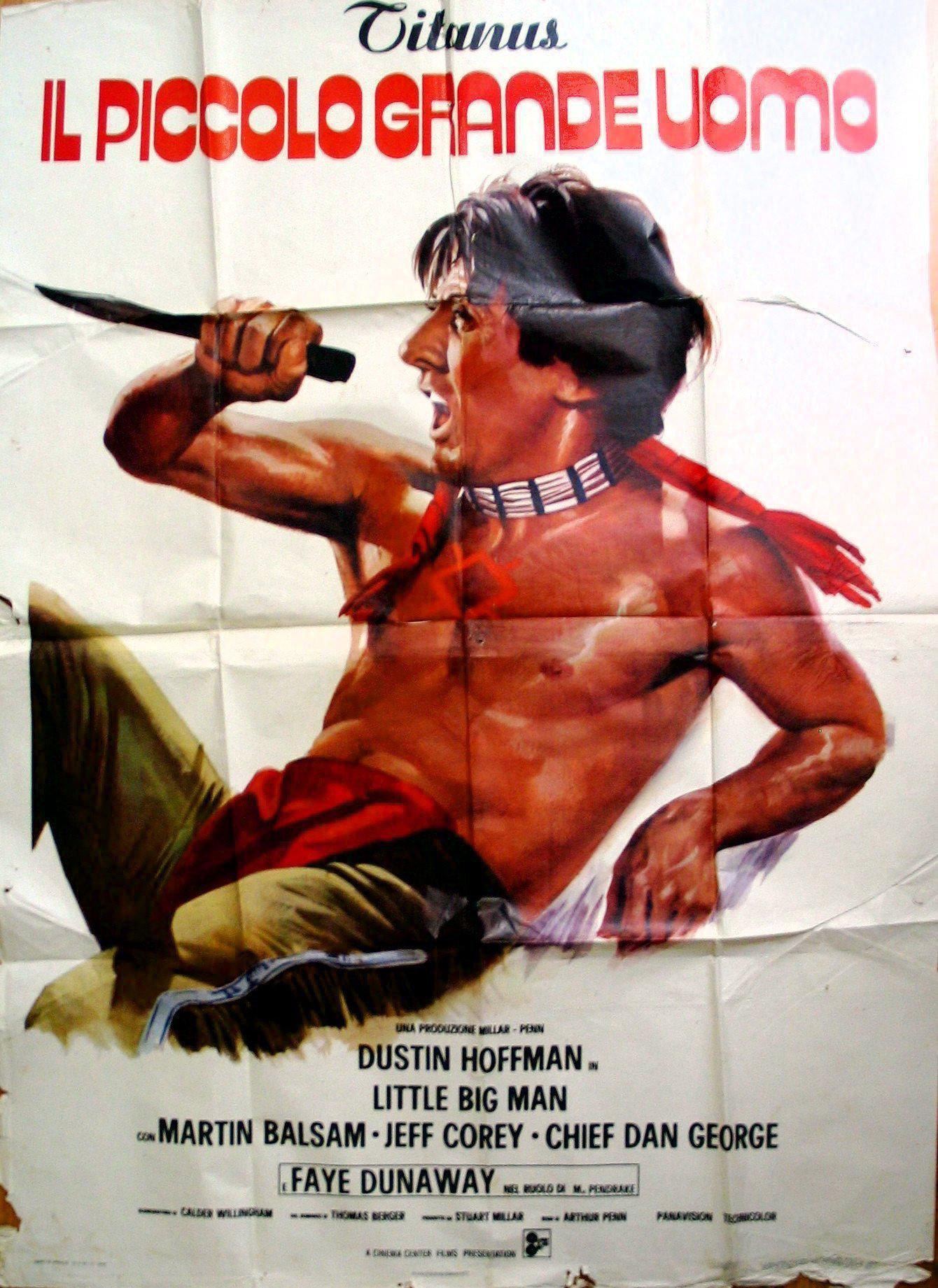 Little Big Man Movie Poster 1971 Italian 4 foglio (55x78)