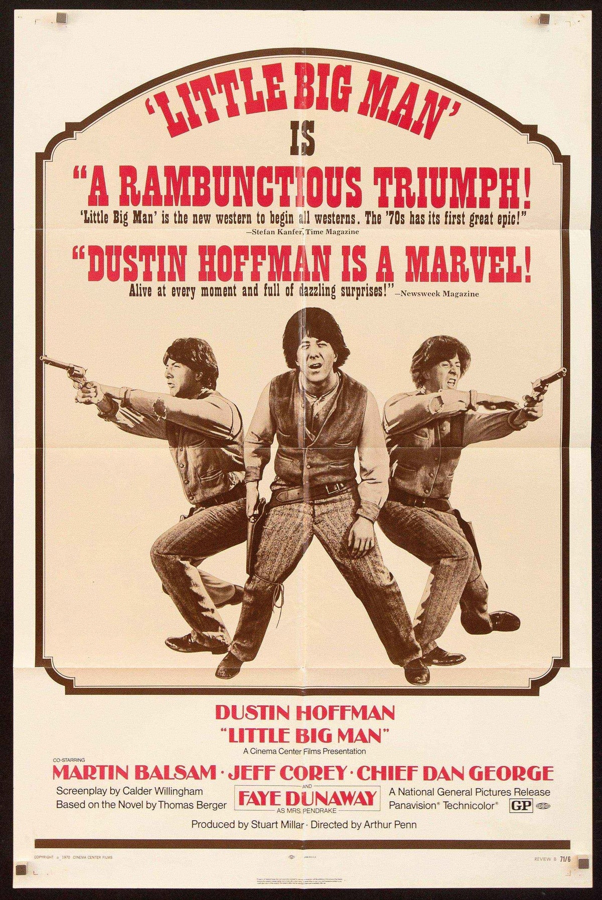 Little Big Man Movie Poster 1971 1 Sheet (27x41)