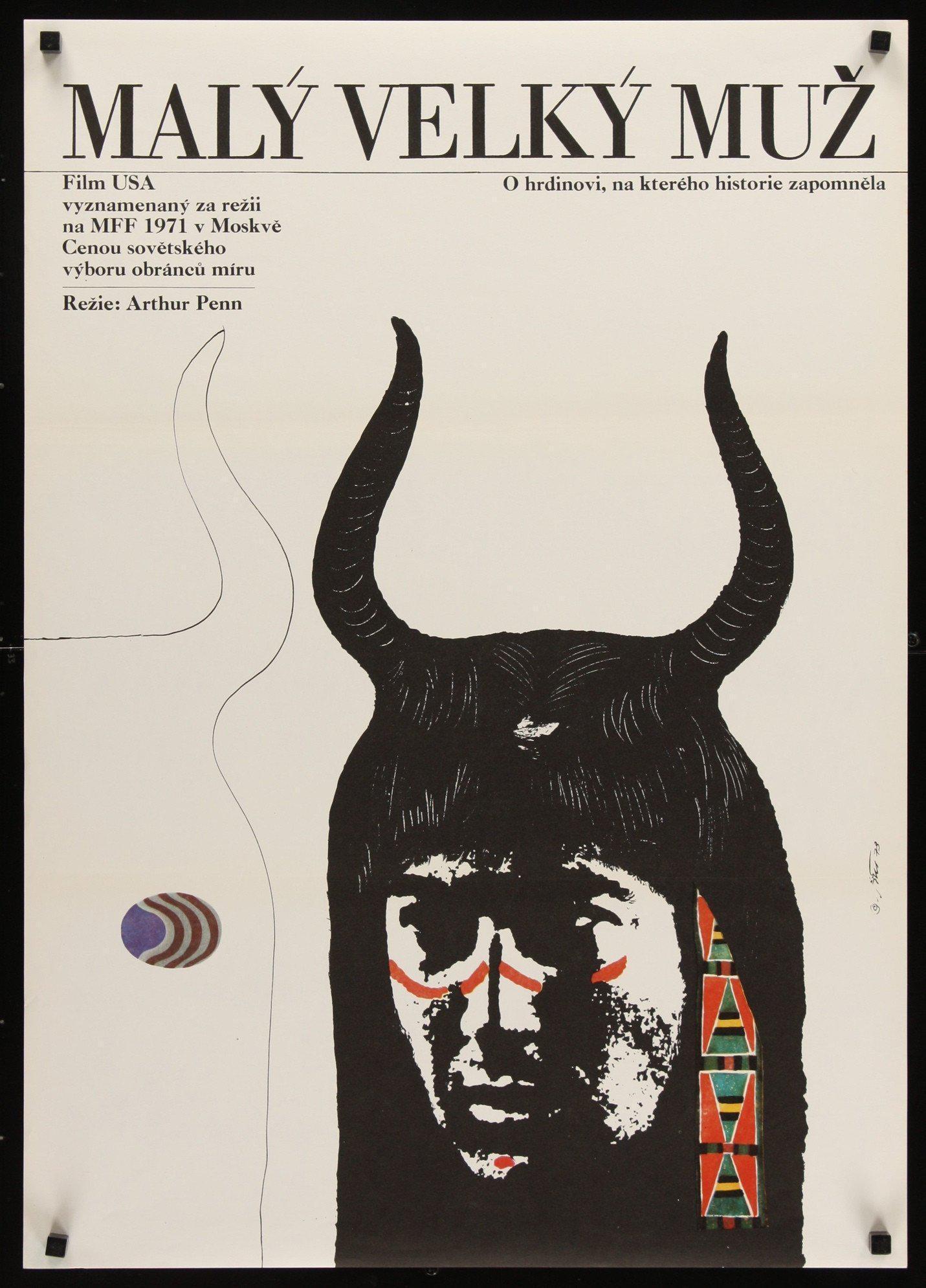 Little Big Man Movie Poster 1973 Czech (23x33)