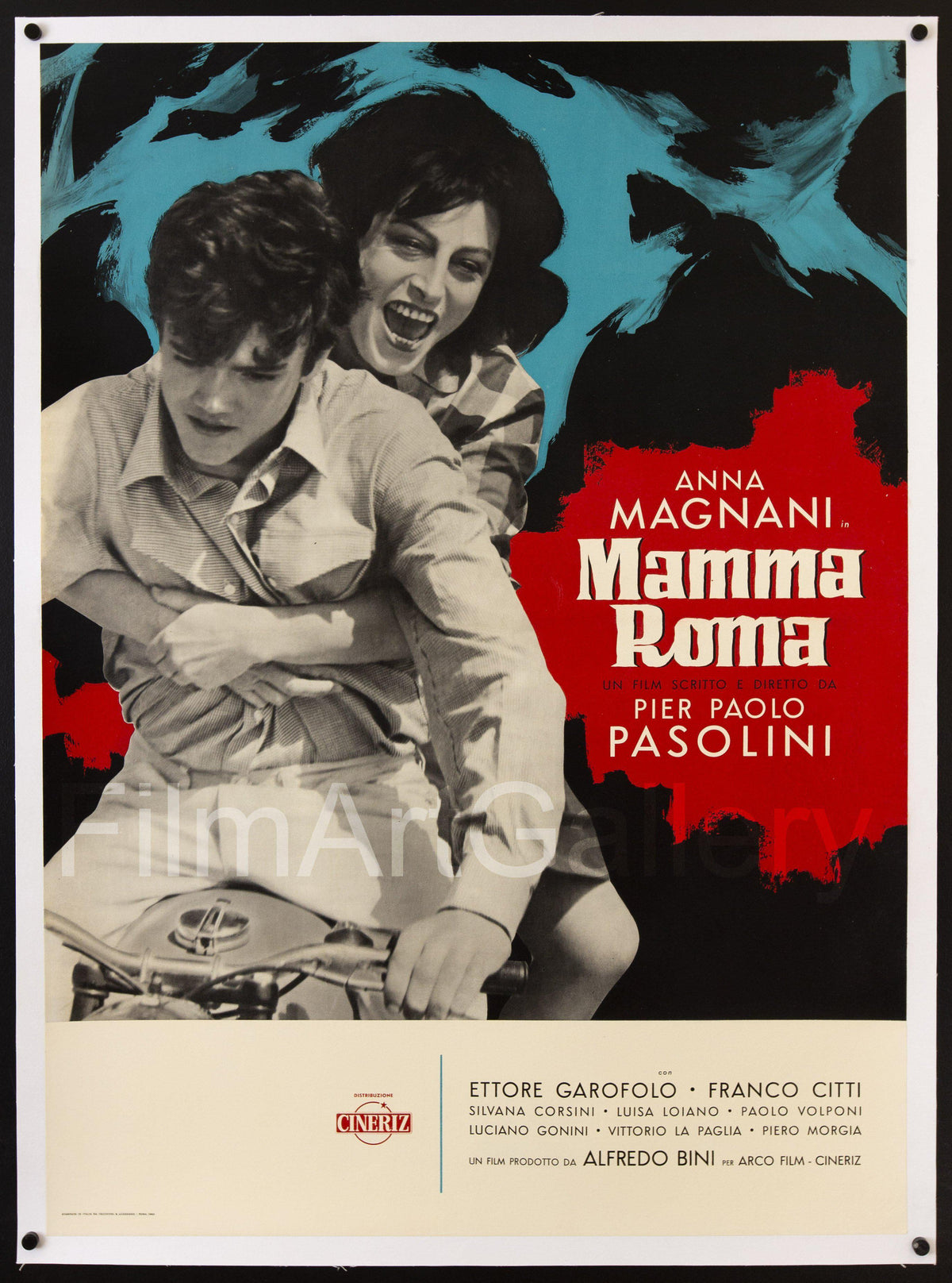 Mamma Roma Movie Poster 1962 26x37
