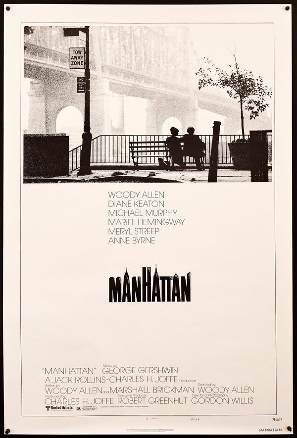 Manhattan Movie Poster 1979 1 Sheet (27x41)