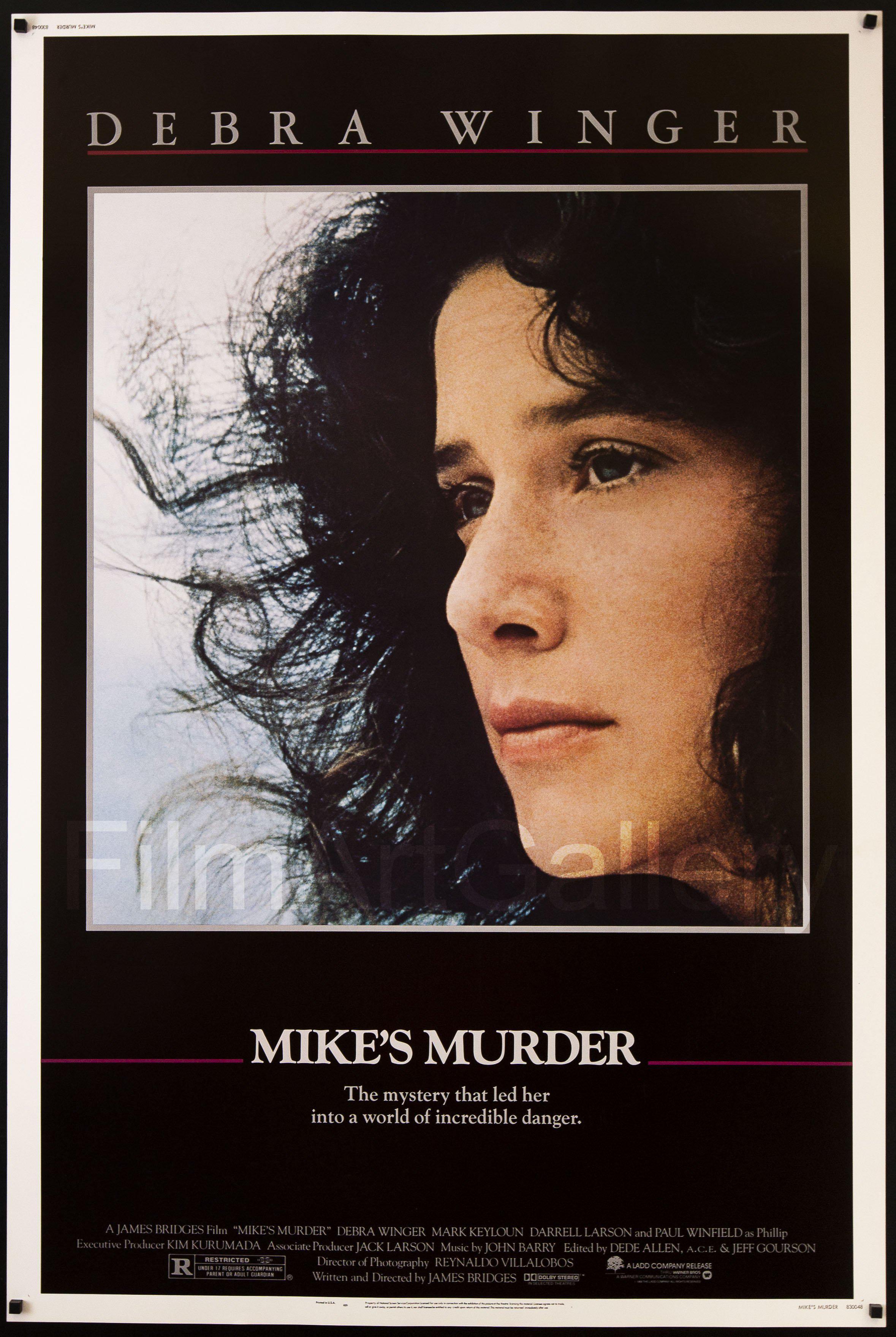 Mike's Murder Movie Poster 1984 40x60