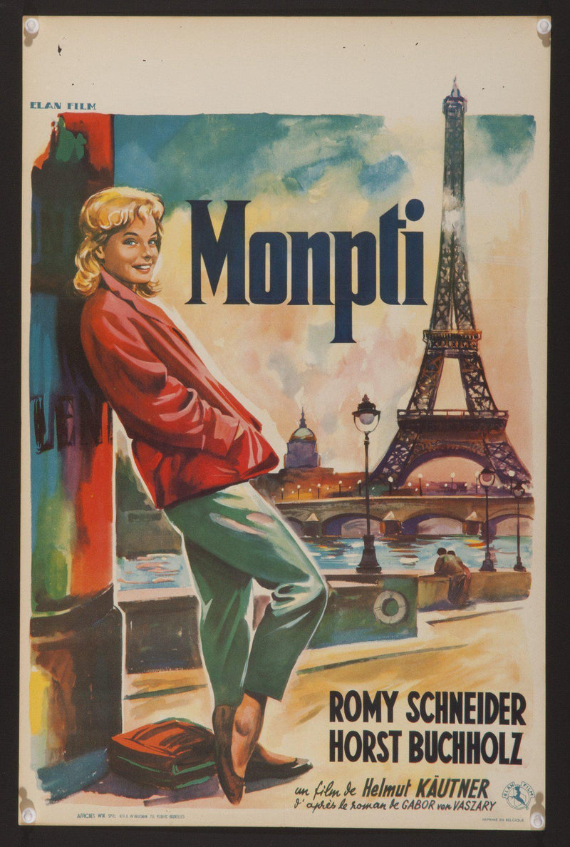 Monpti (Mon Petit) Movie Poster 1957 Belgian (14x22)