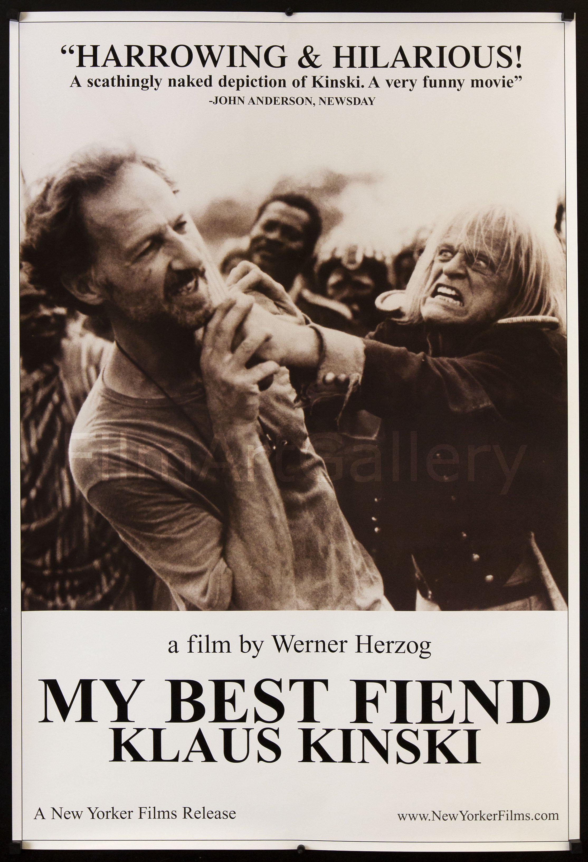 My Best Fiend Movie Poster 1999 1 Sheet (27x41)