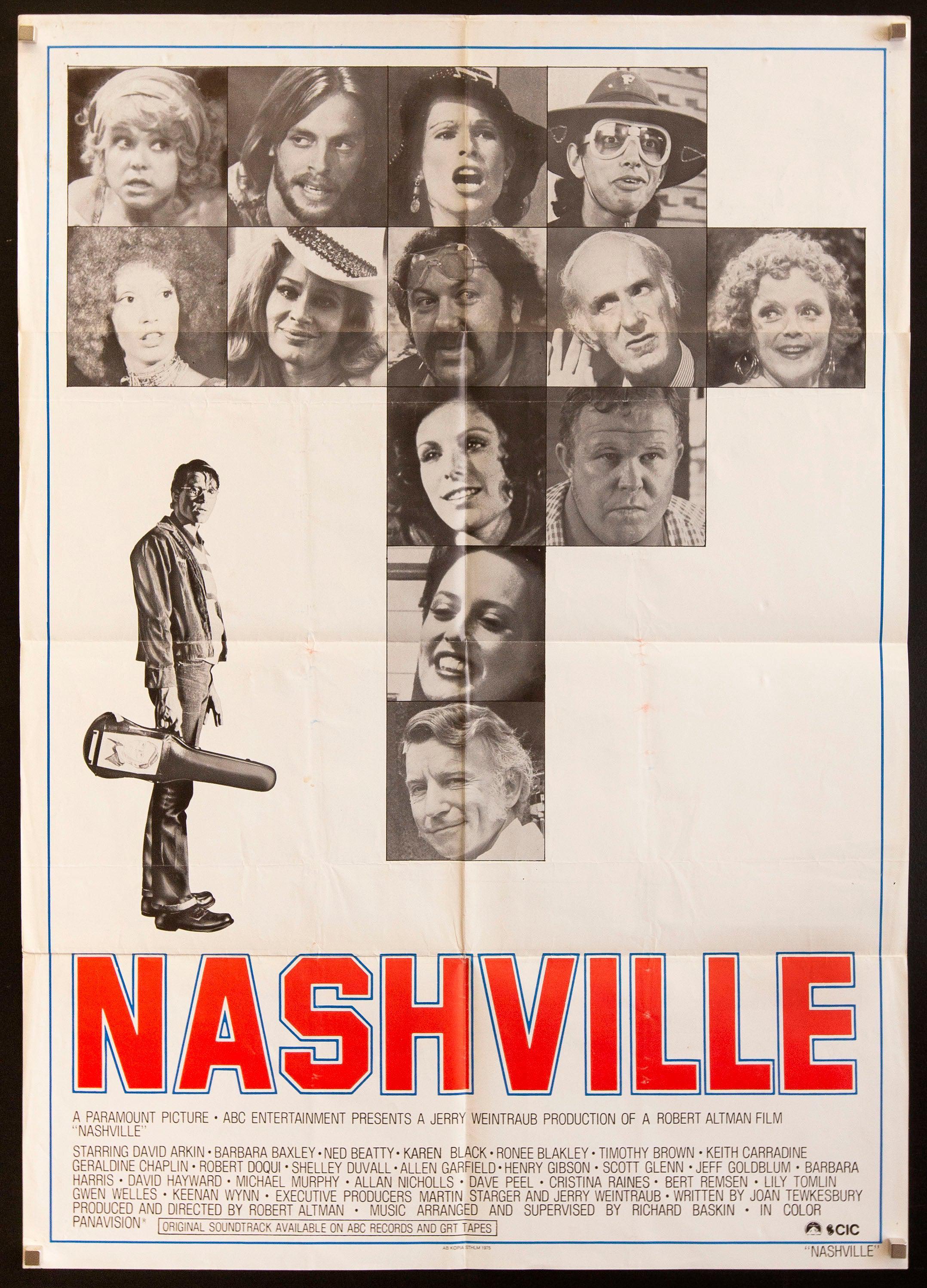Nashville Movie Poster 1975 1 Sheet (27x41)
