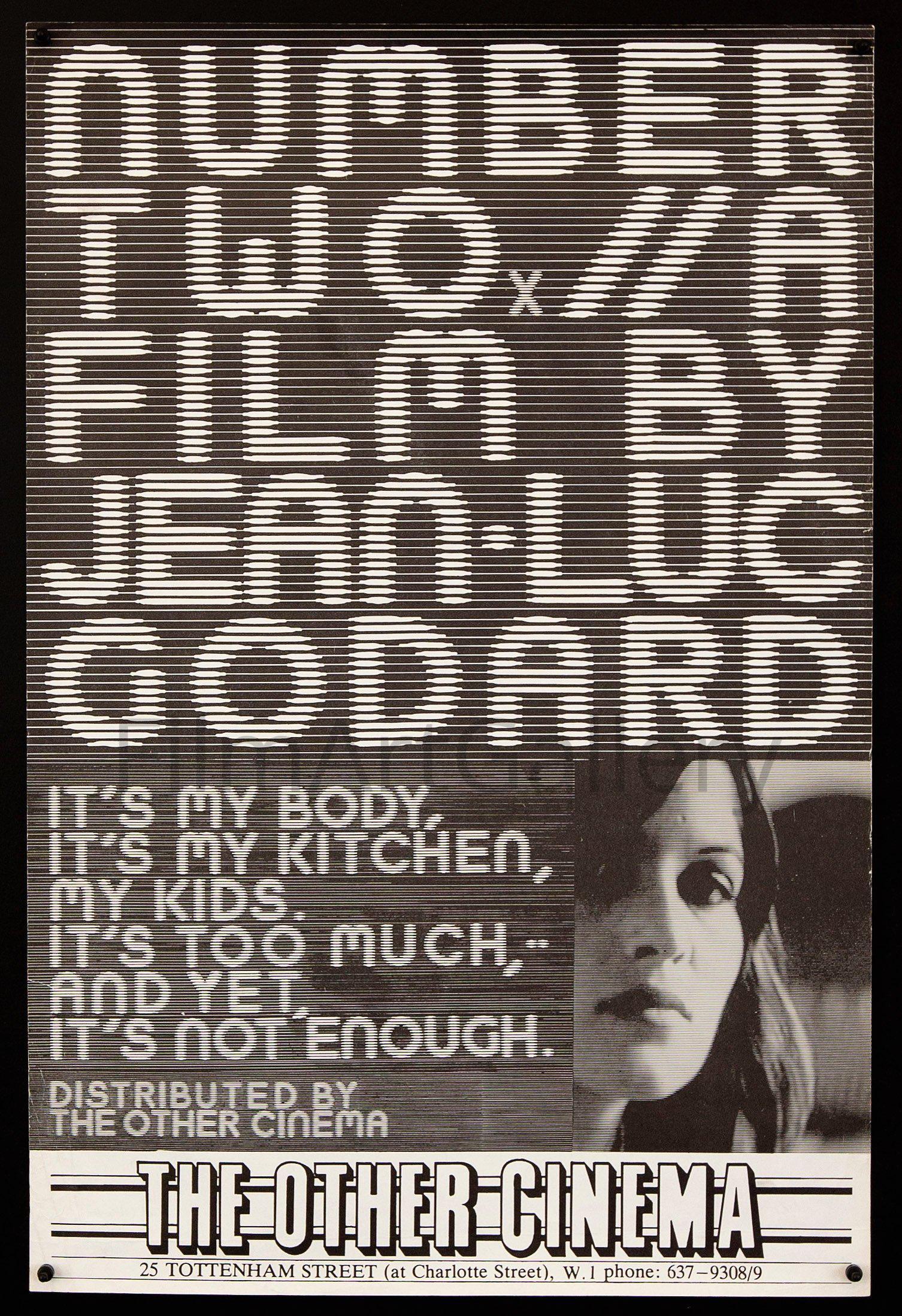 Numero Deux Movie Poster 1975 British Double Crown (20x30)