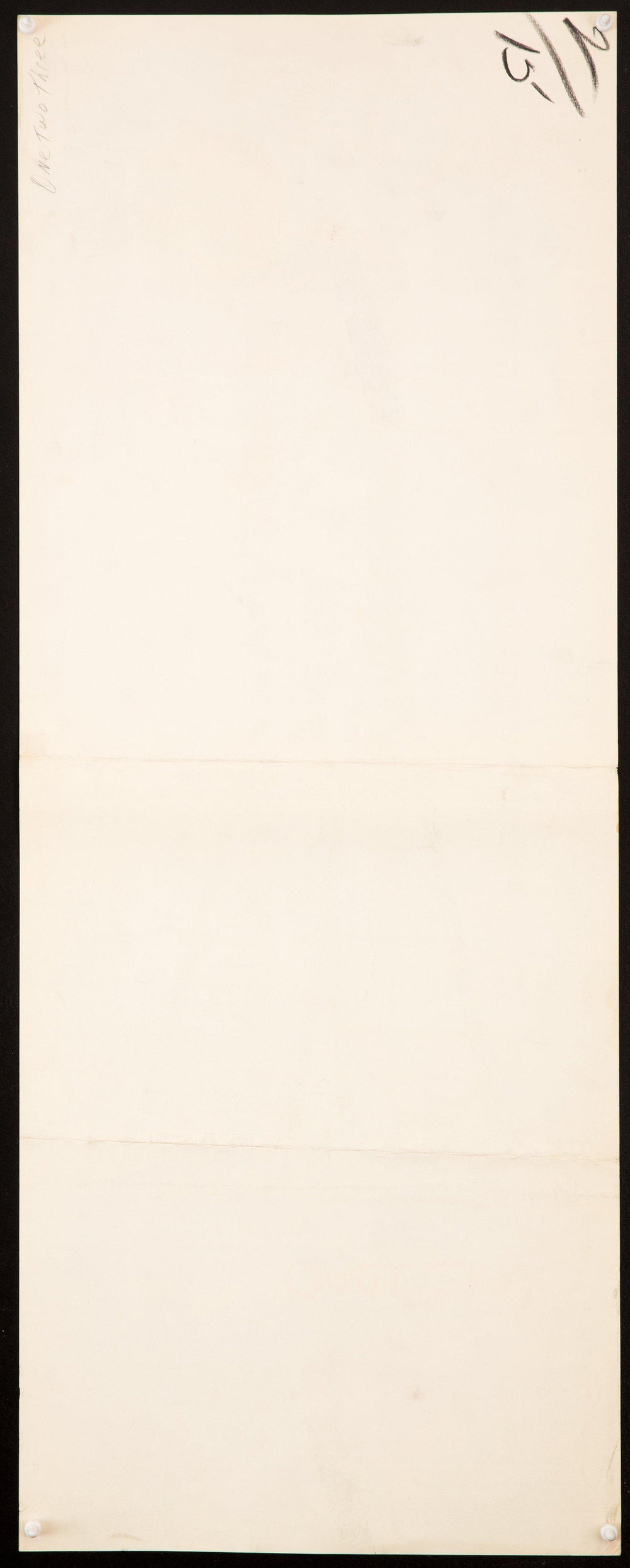 One Two Three Movie Poster 1961 Insert (14x36)