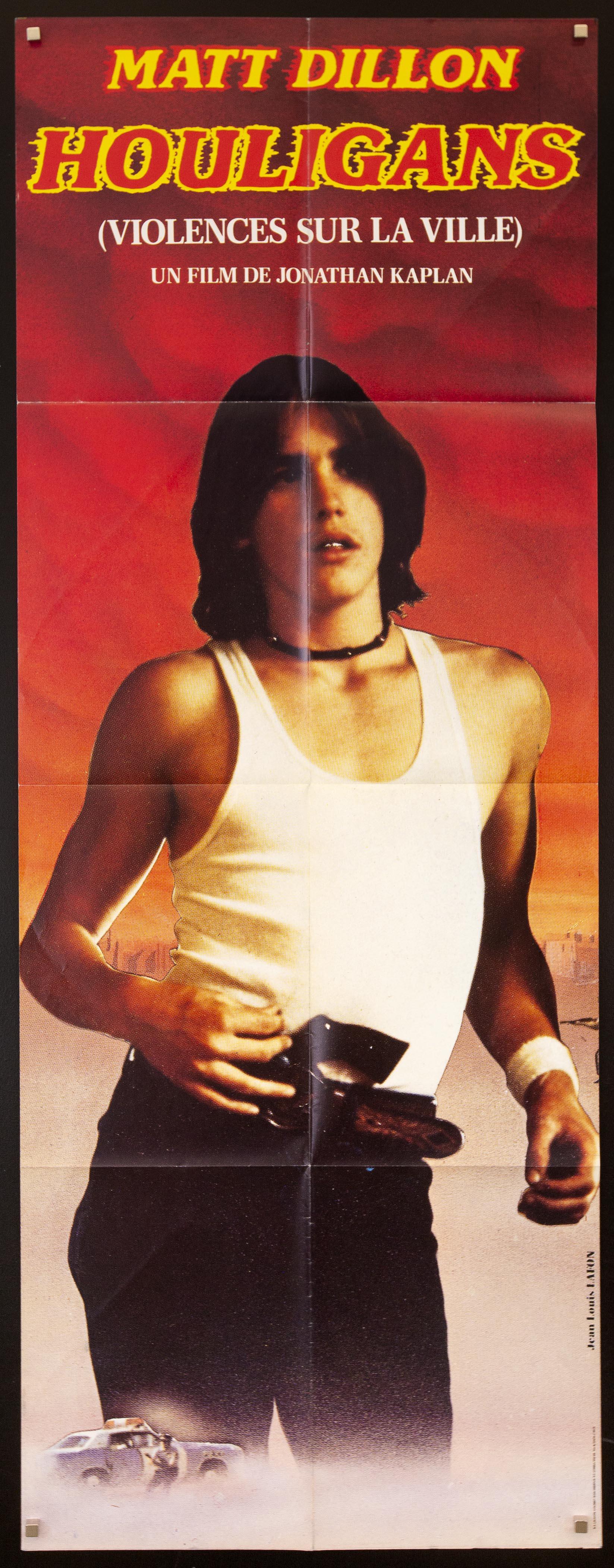 Over the Edge Movie Poster 1980's RI Door Panel (20x60)