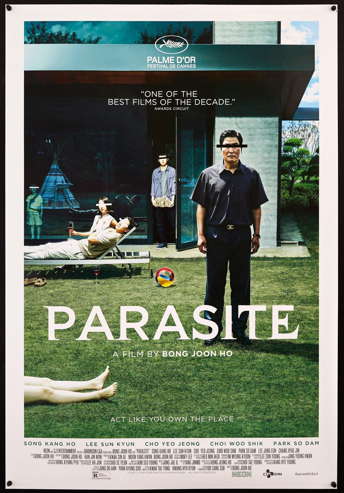 Parasite Movie Poster 2019 1 Sheet (27x41)