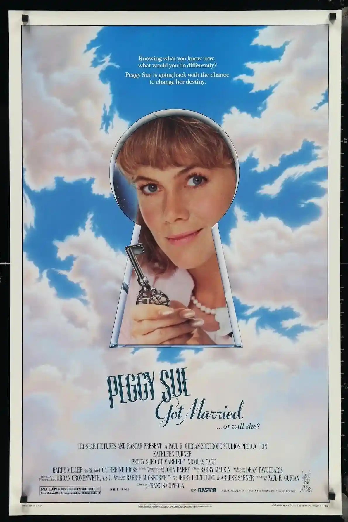 Peggy Sue Got Married Movie Poster 1983 1 Sheet (27x41)