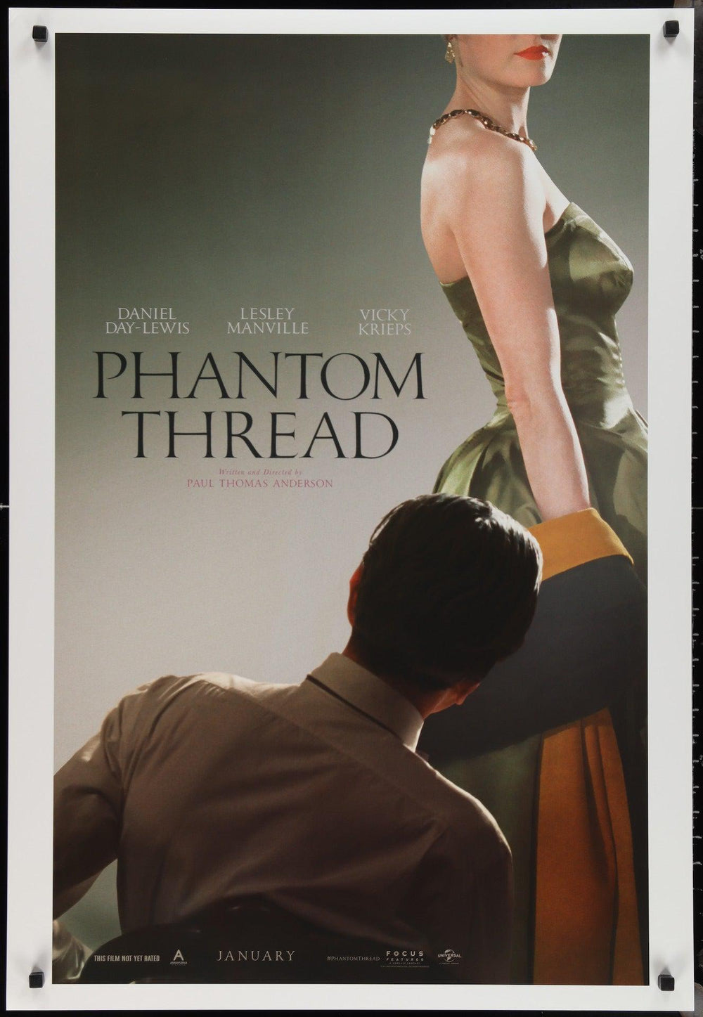 Phantom Thread Movie Poster 2017 1 Sheet (27x41)