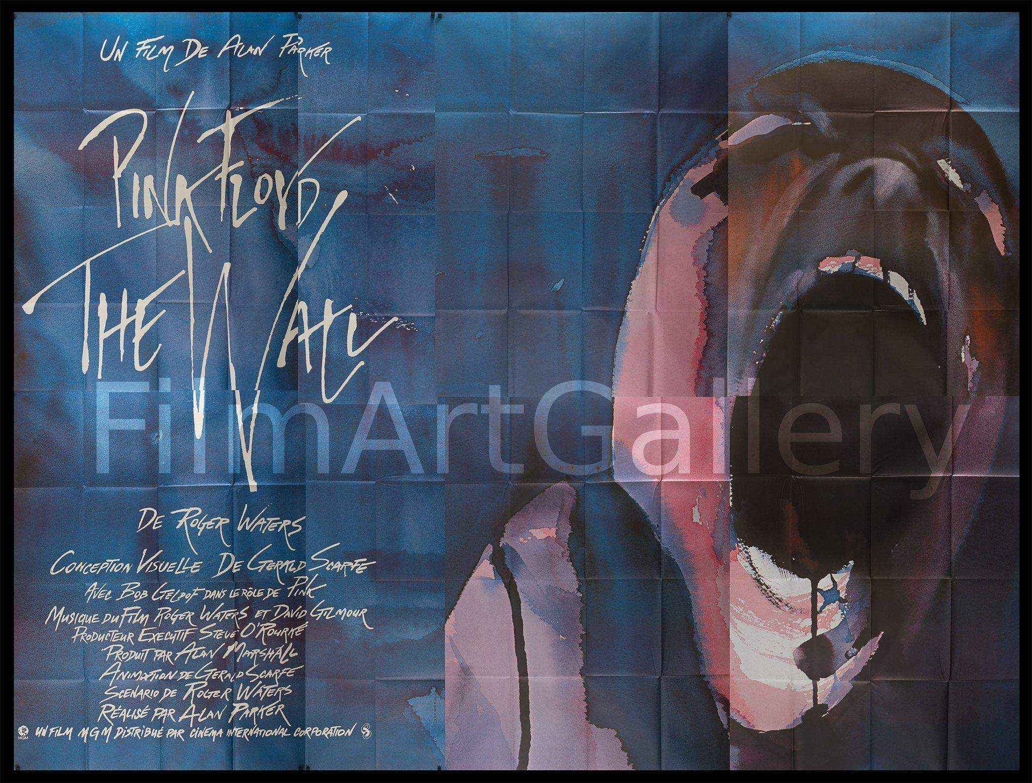 Pink Floyd The Wall Movie Poster 1982 124x160