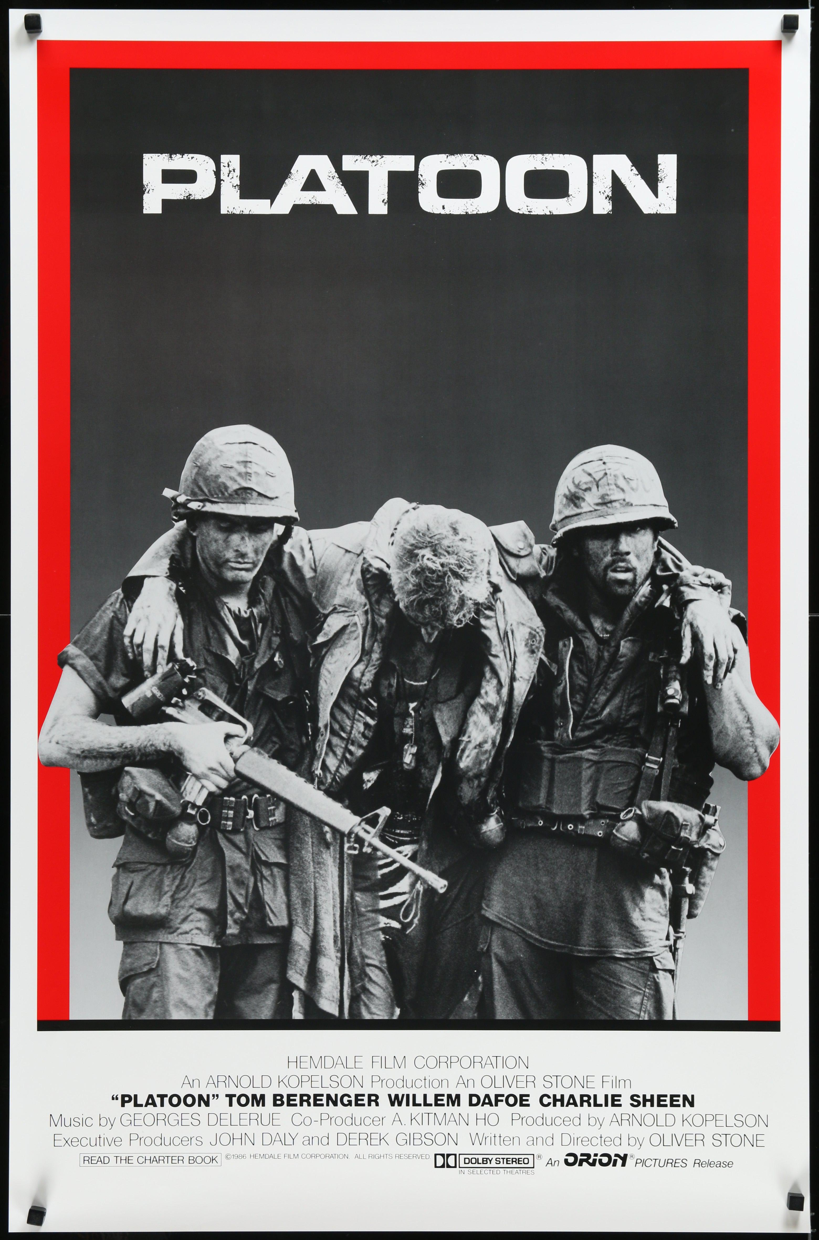 Platoon Movie Poster 1986 1 Sheet (27x41)
