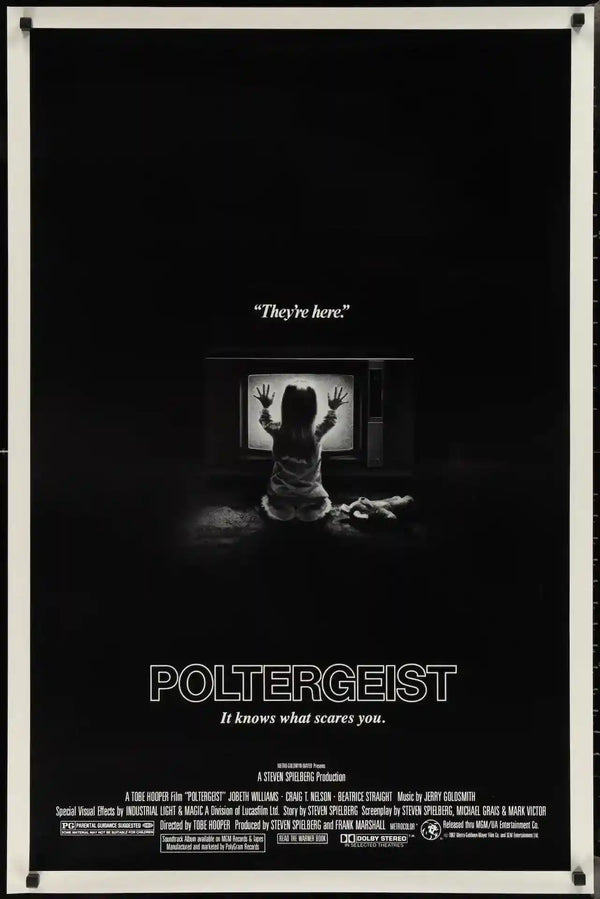 Poltergeist Movie Poster 1982 1 Sheet (27x41)